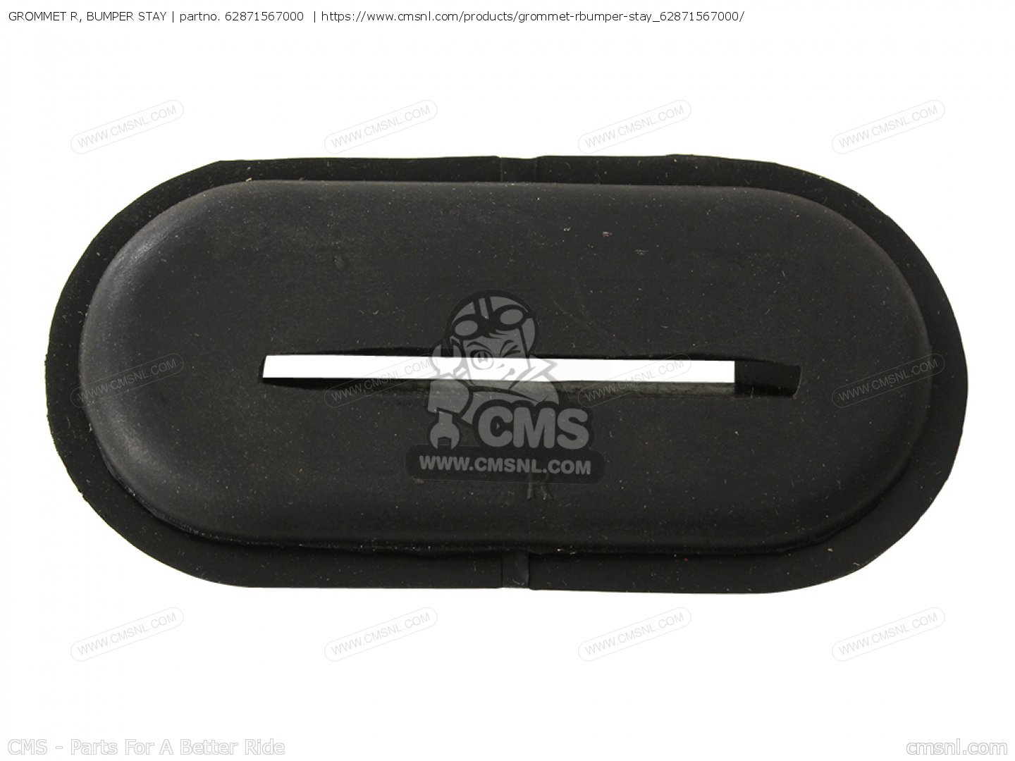 62871567000: GROMMET R, BUMPER STAY Honda - buy the 62871-567-000 at CMSNL