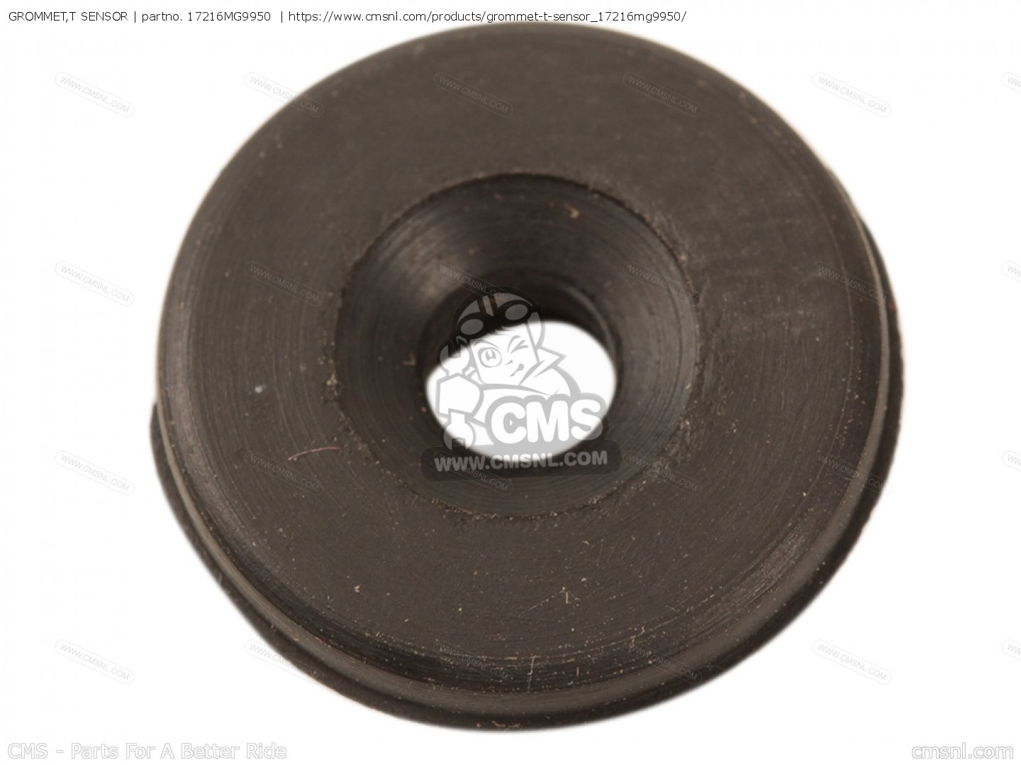 17216MG9950: GROMMET,T SENSOR Honda - buy the 17216-MG9-950 at CMSNL