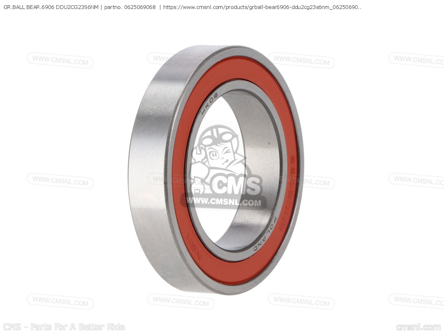 0625069068：GROOVE BALL BEARING KTM - CMSNLで0625069068を購入する。