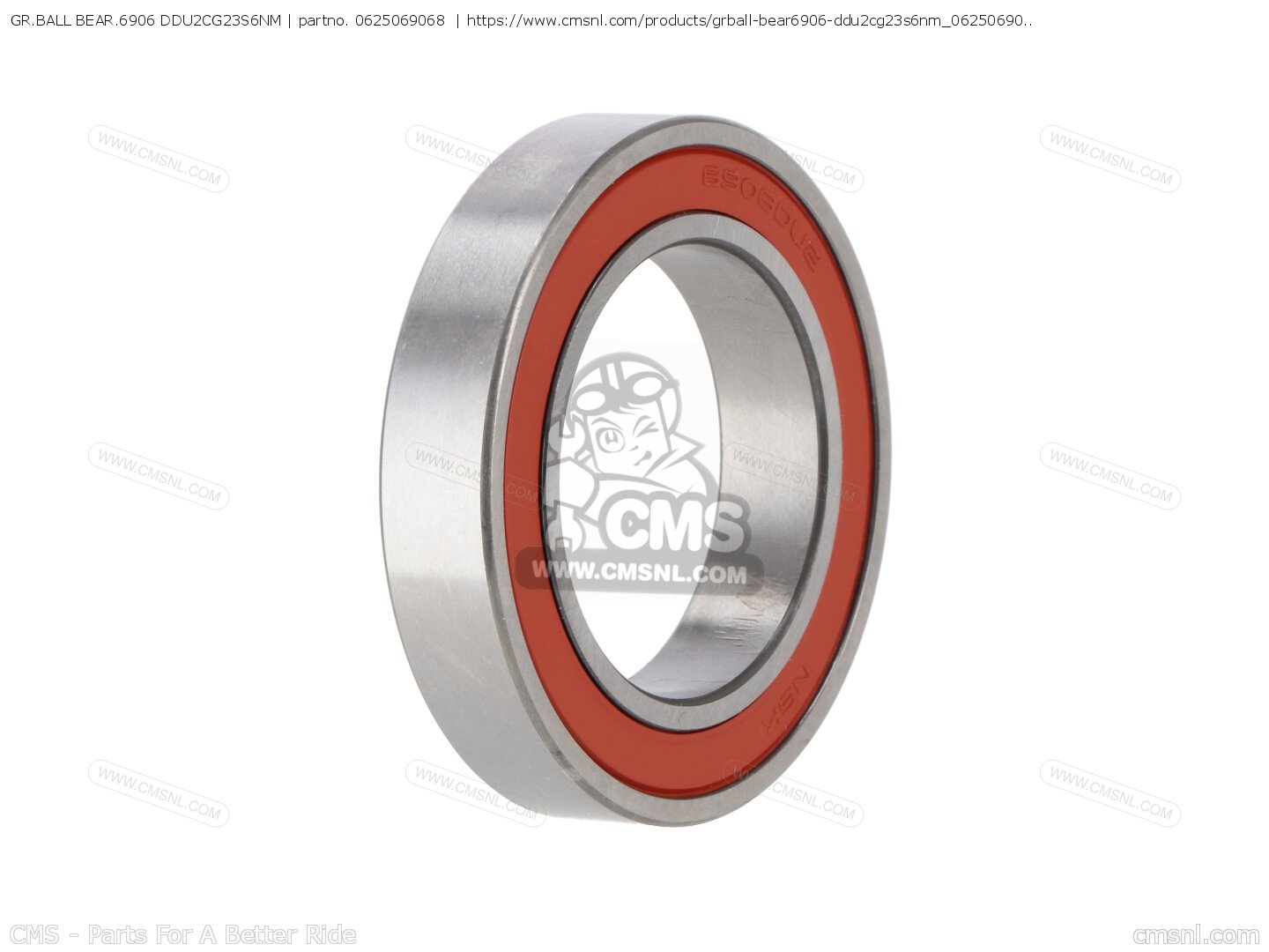 0625069068：GROOVE BALL BEARING KTM - CMSNLで0625069068を購入する。