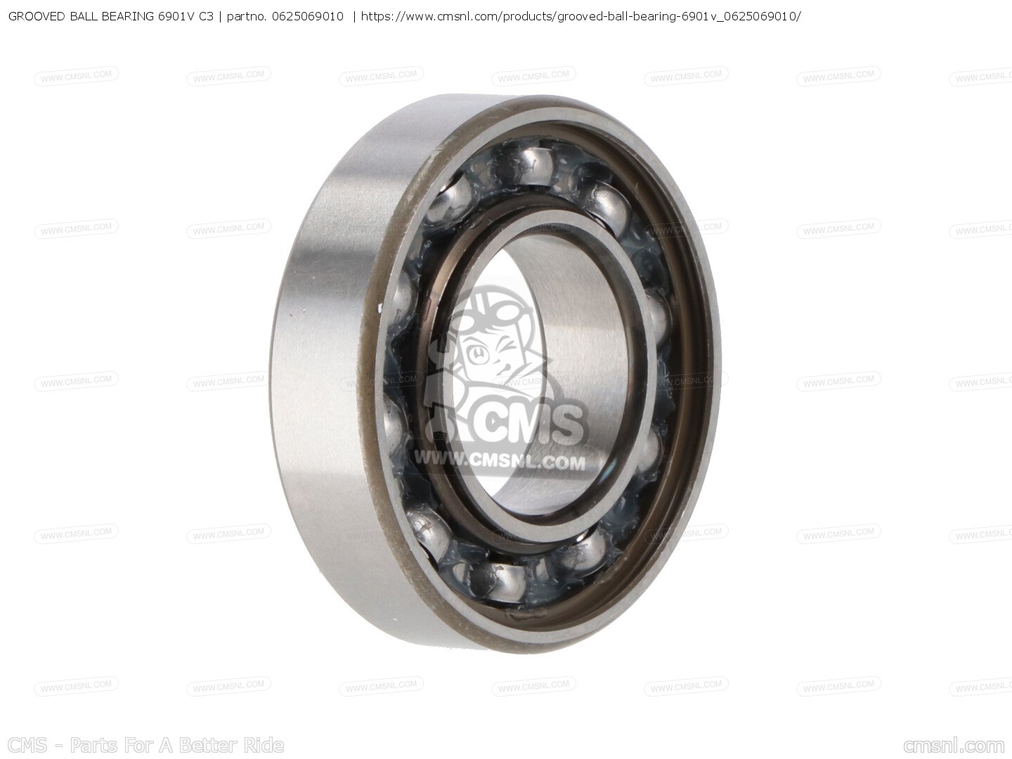 GROOVED BALL BEARING 6901V C3 for KTM - order at CMSNL