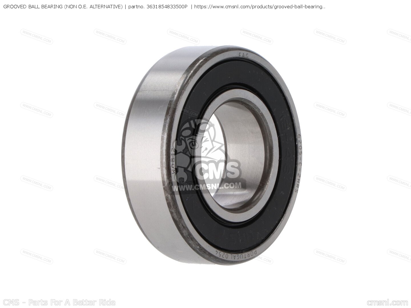 3631854833500P: GROOVED BALL BEARING (NON O.E. ALTERNATIVE) Alternative ...