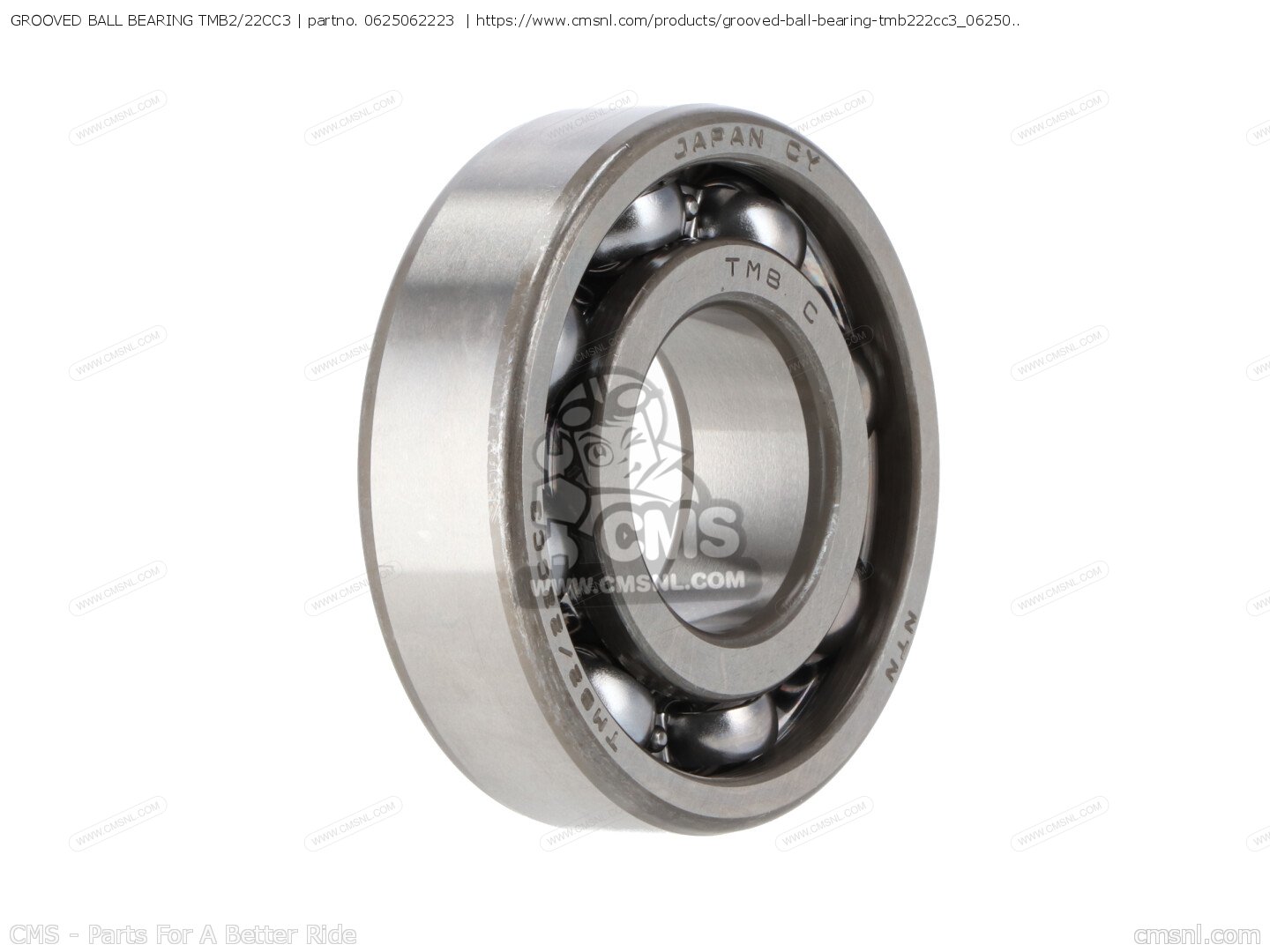 0625062223: GROOVED BALL BEARING TMB2/22CC3 KTM - buy the 0625062223 at ...
