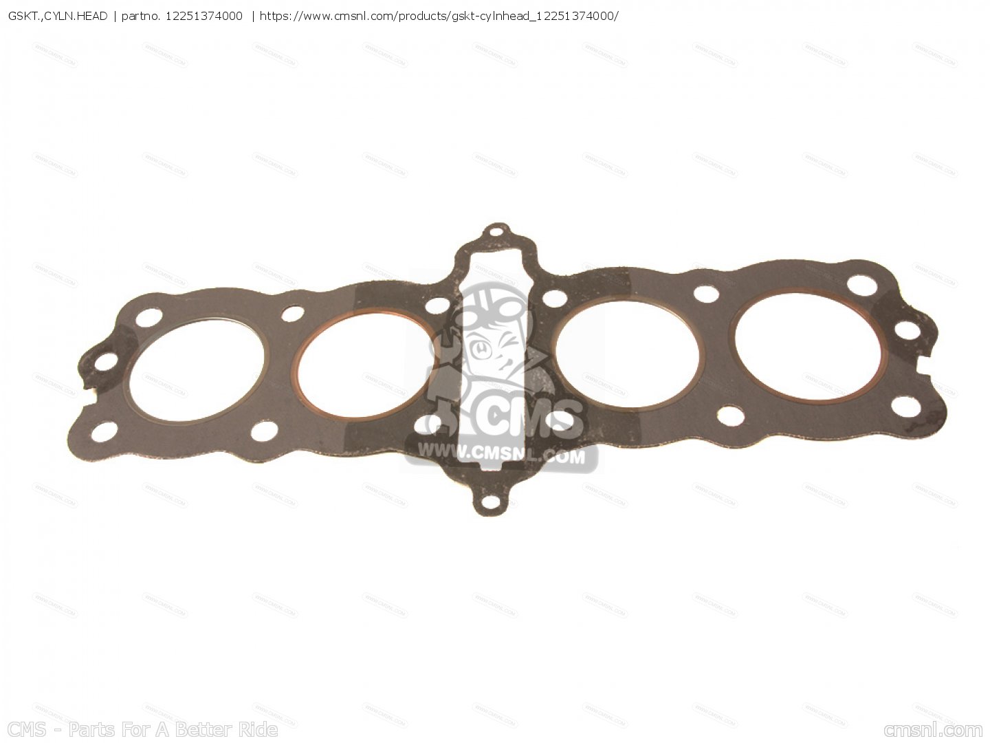 12251374000: Gskt.,cyln.head (mca) Honda - buy the 12251-374-000 at CMSNL