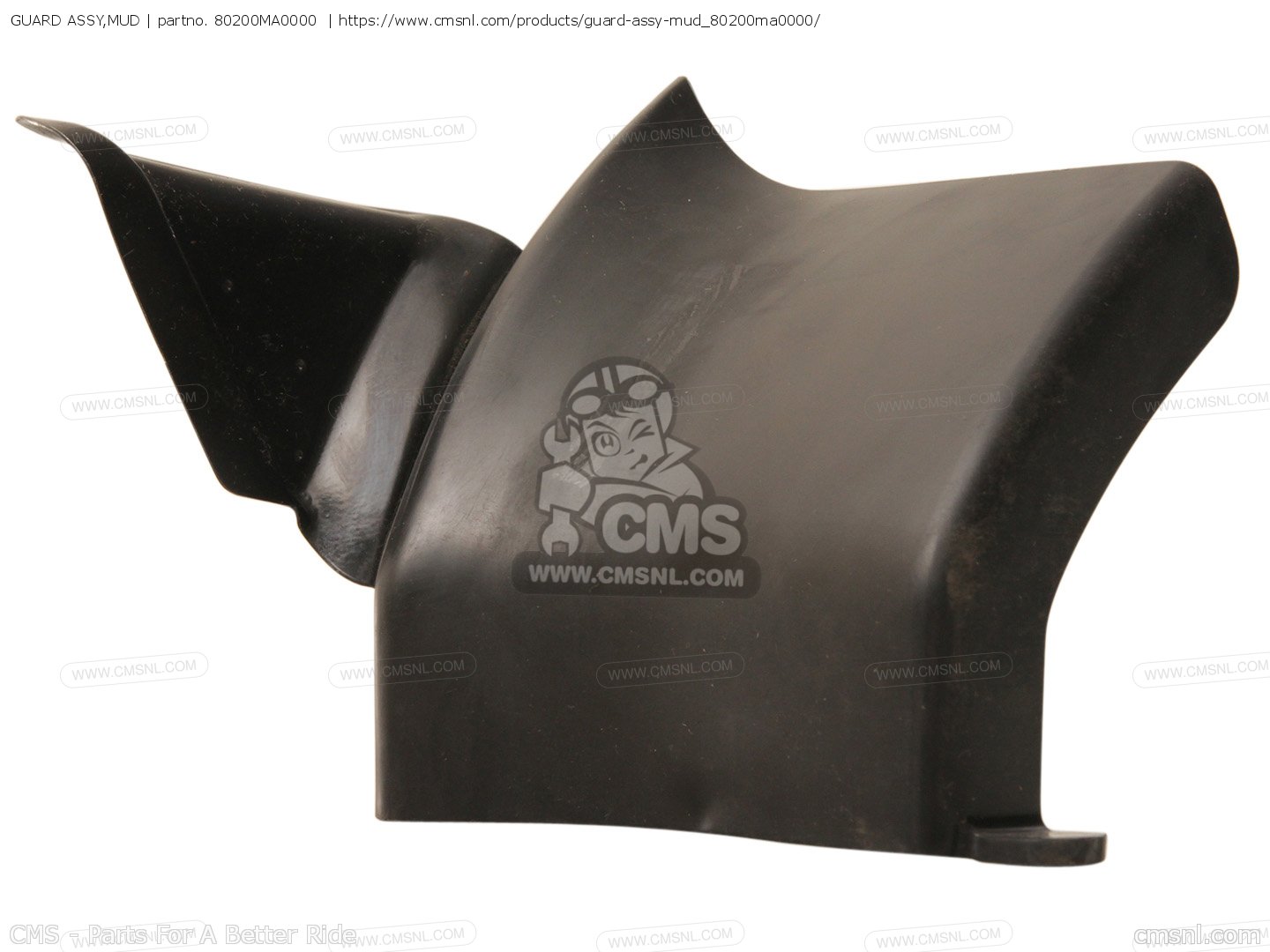 GUARD ASSY,MUD for Honda - order at CMSNL