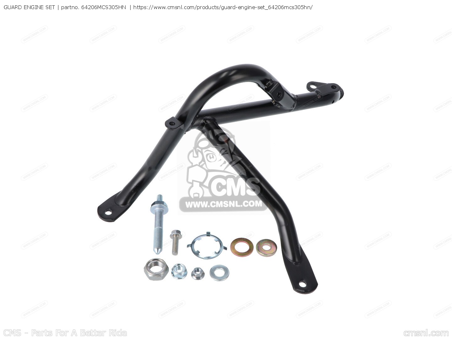 64206MCS305HN: Guard Engine Set Honda - buy the 64206-MCS-305HN at CMSNL