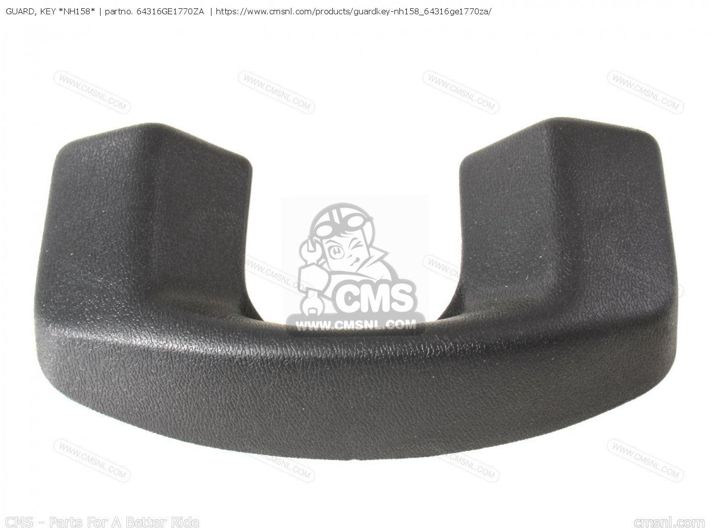 64316GE1770ZA: GUARD, KEY *NH158* Honda - buy the 64316-GE1-770ZA at CMSNL