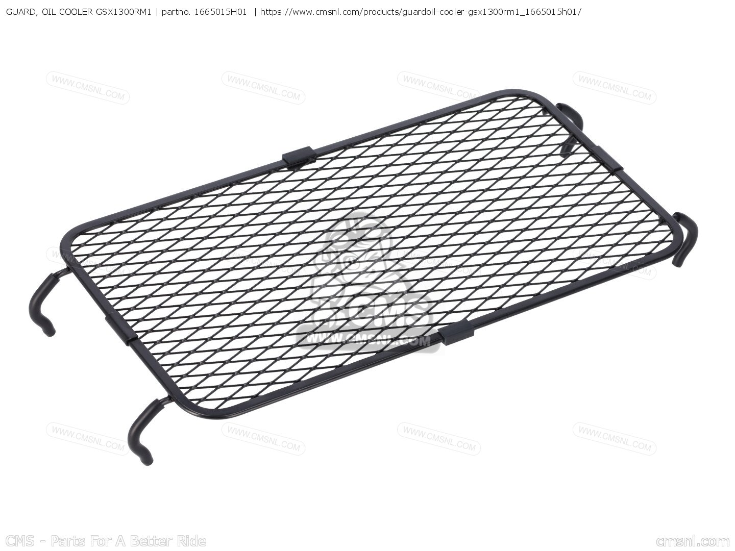 1665015H01: GUARD, OIL COOLER GSX1300RM1 Suzuki - buy the 16650-15H01 ...
