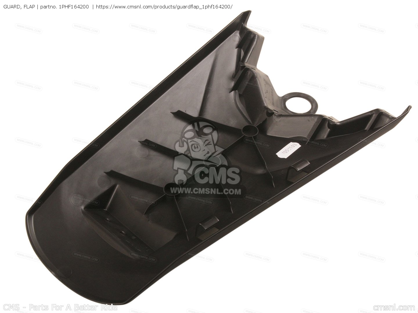 1PHF164200: Guard, Flap Yamaha - buy the 1PH-F1642-00 at CMSNL