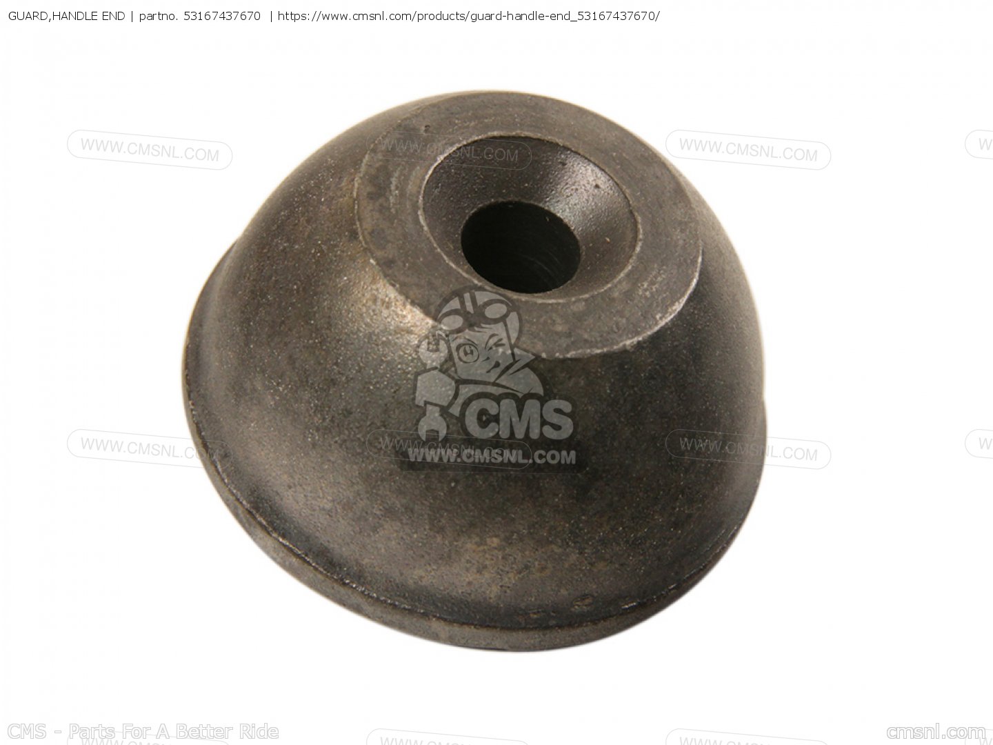 53167437670: GUARD,HANDLE END Honda - buy the 53167-437-670 at CMSNL