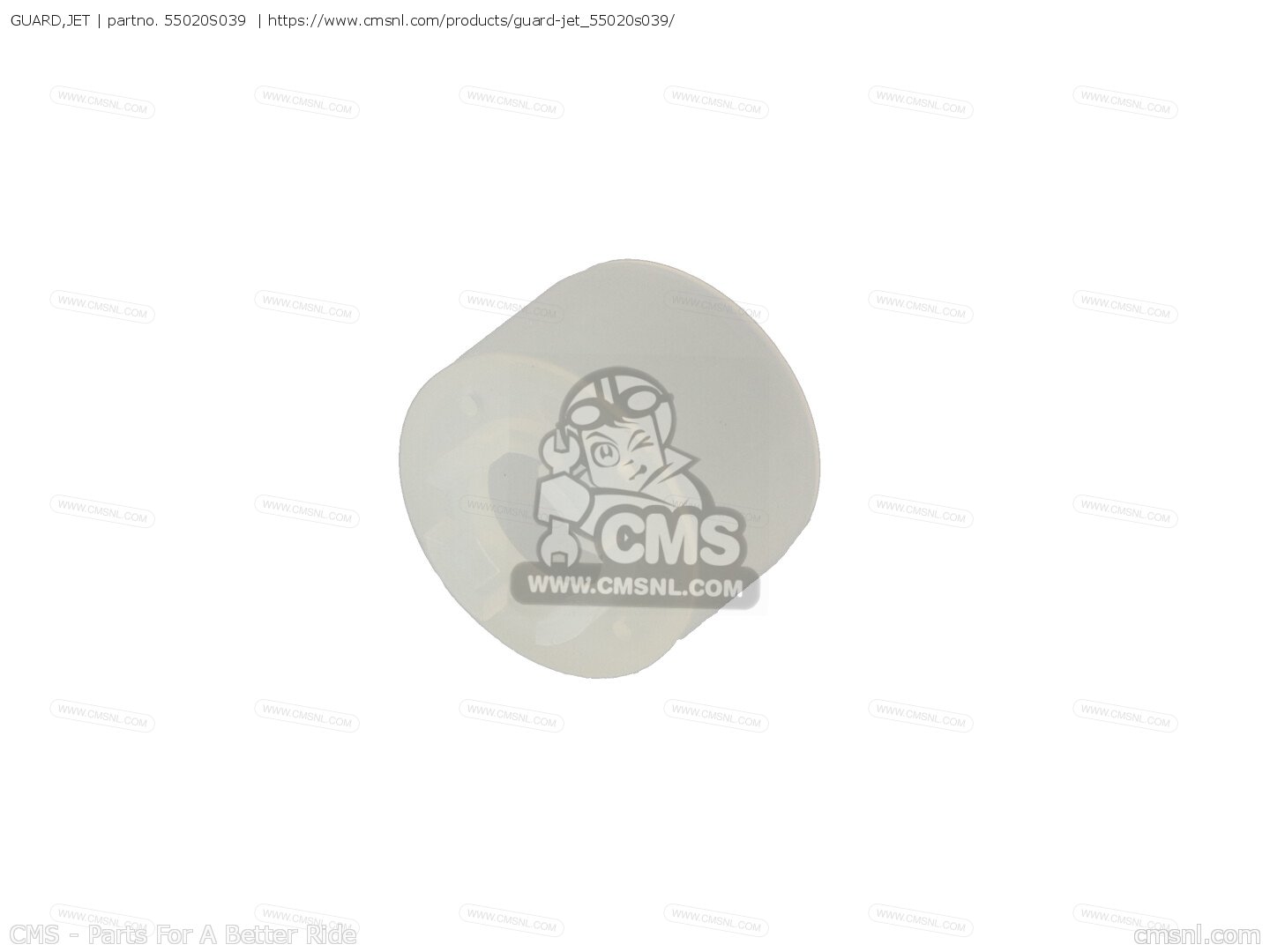 55020S039: Guard,jet Kawasaki - buy the 55020-S039 at CMSNL