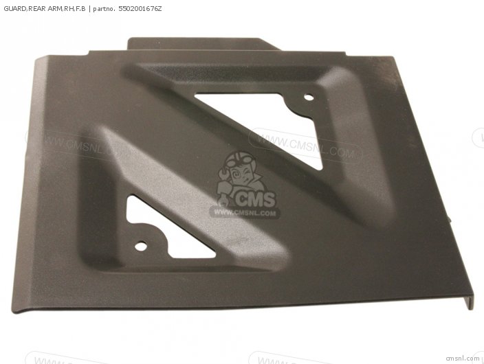5502001676Z: Guard,rear Arm,rh,f.b Kawasaki - buy the 55020-0167-6Z at ...