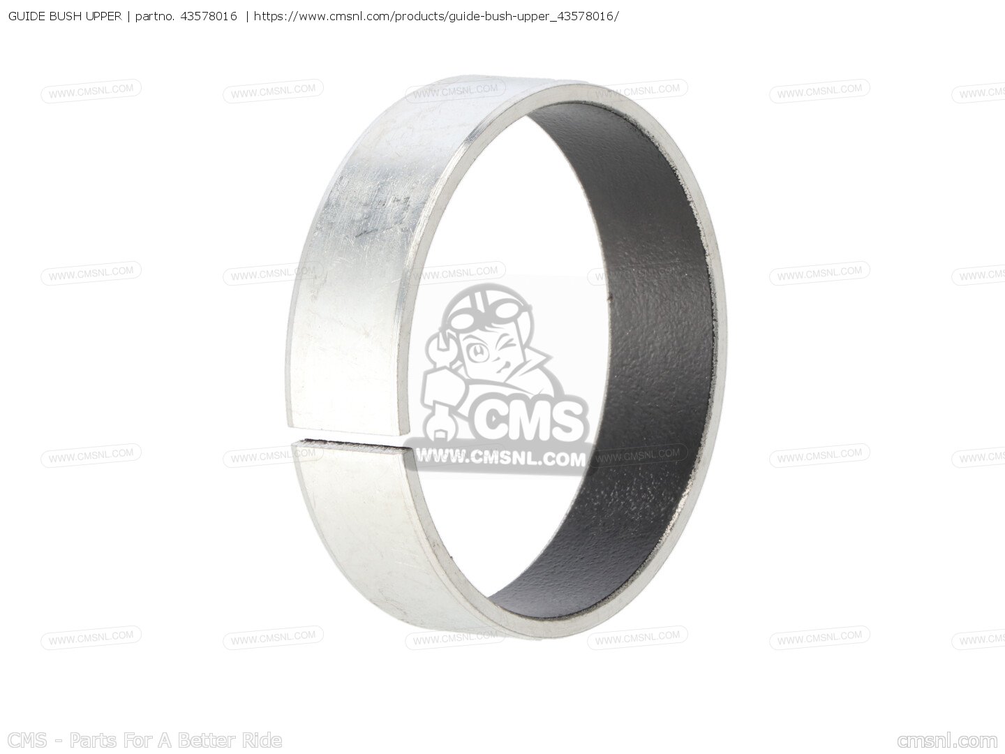 43578016: GUIDE BUSH UPPER KTM - buy the 43578016 at CMSNL