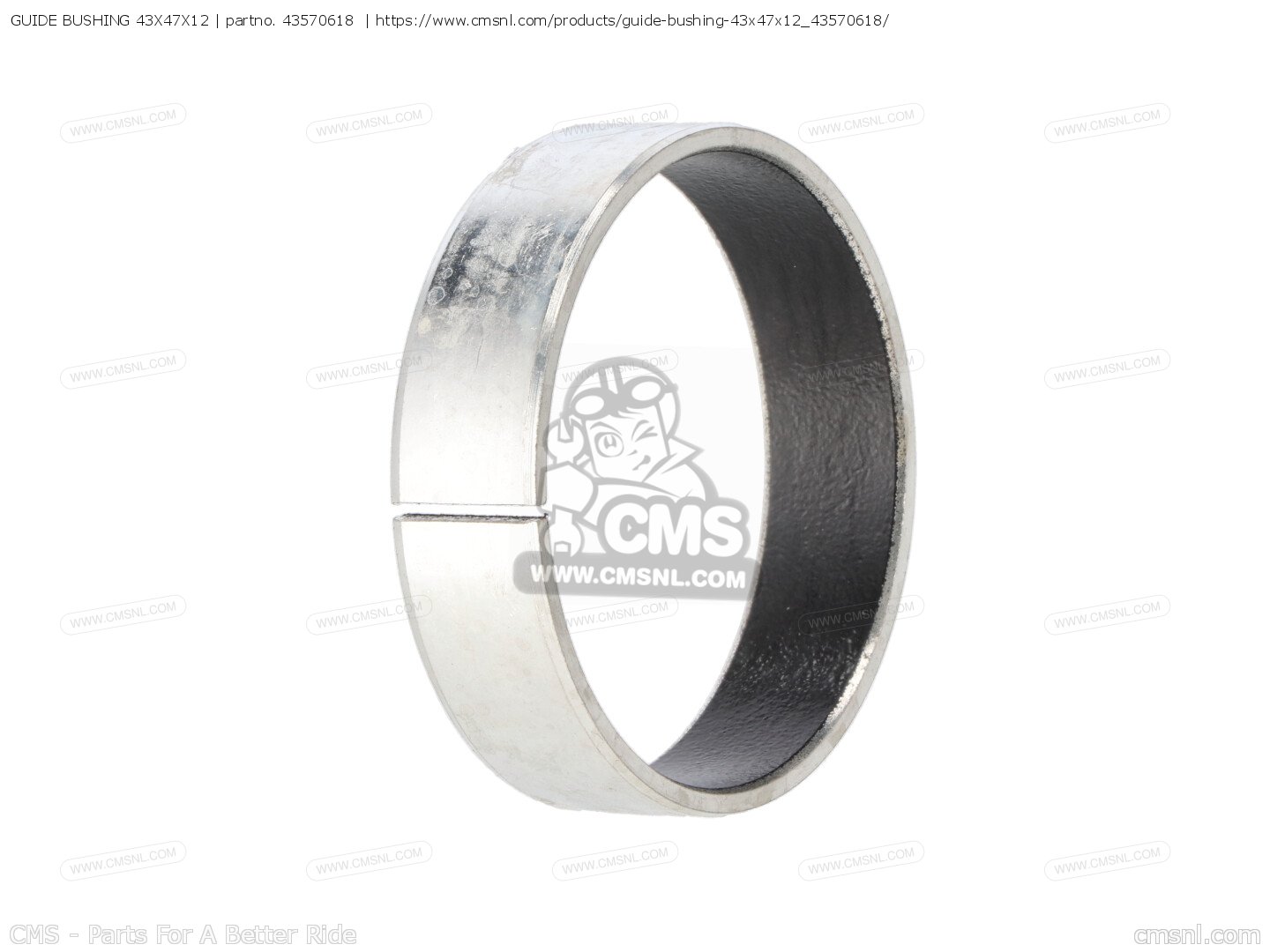 GUIDE BUSHING 43X47X12 for 390 Duke, orange - CKD Colombia 2019 - order ...