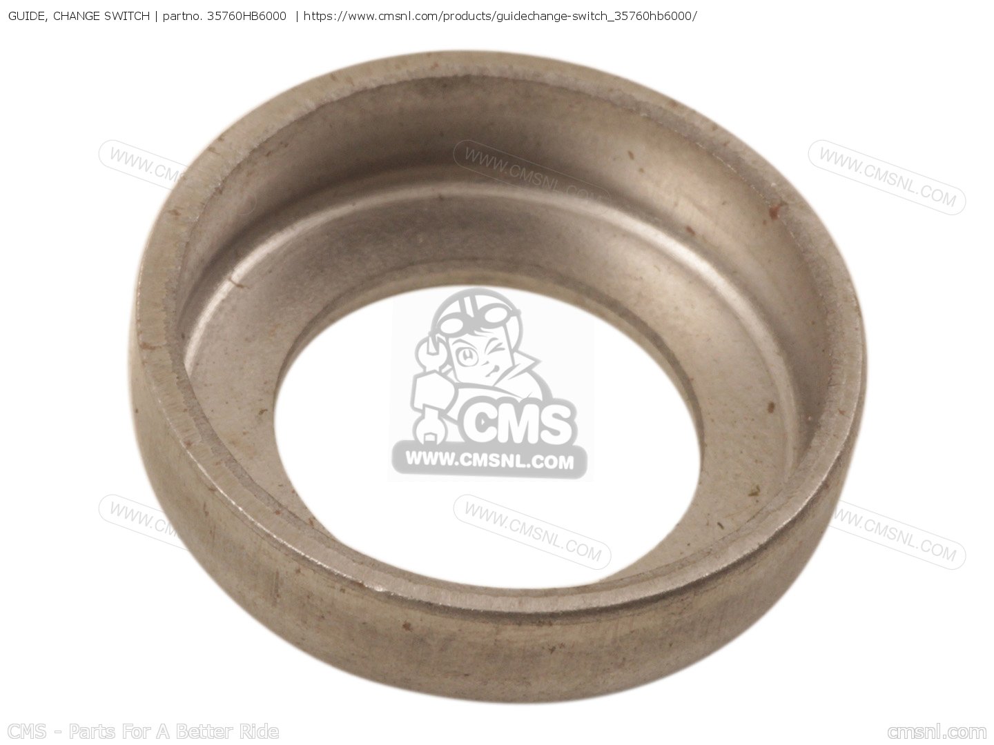 35760HB6000: GUIDE, CHANGE SWITCH Honda - buy the 35760-HB6-000 at CMSNL