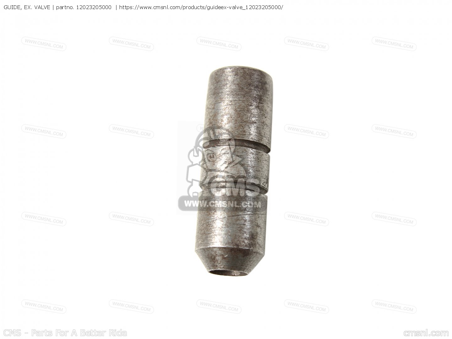 GUIDE, EX. VALVE for Honda - order at CMSNL