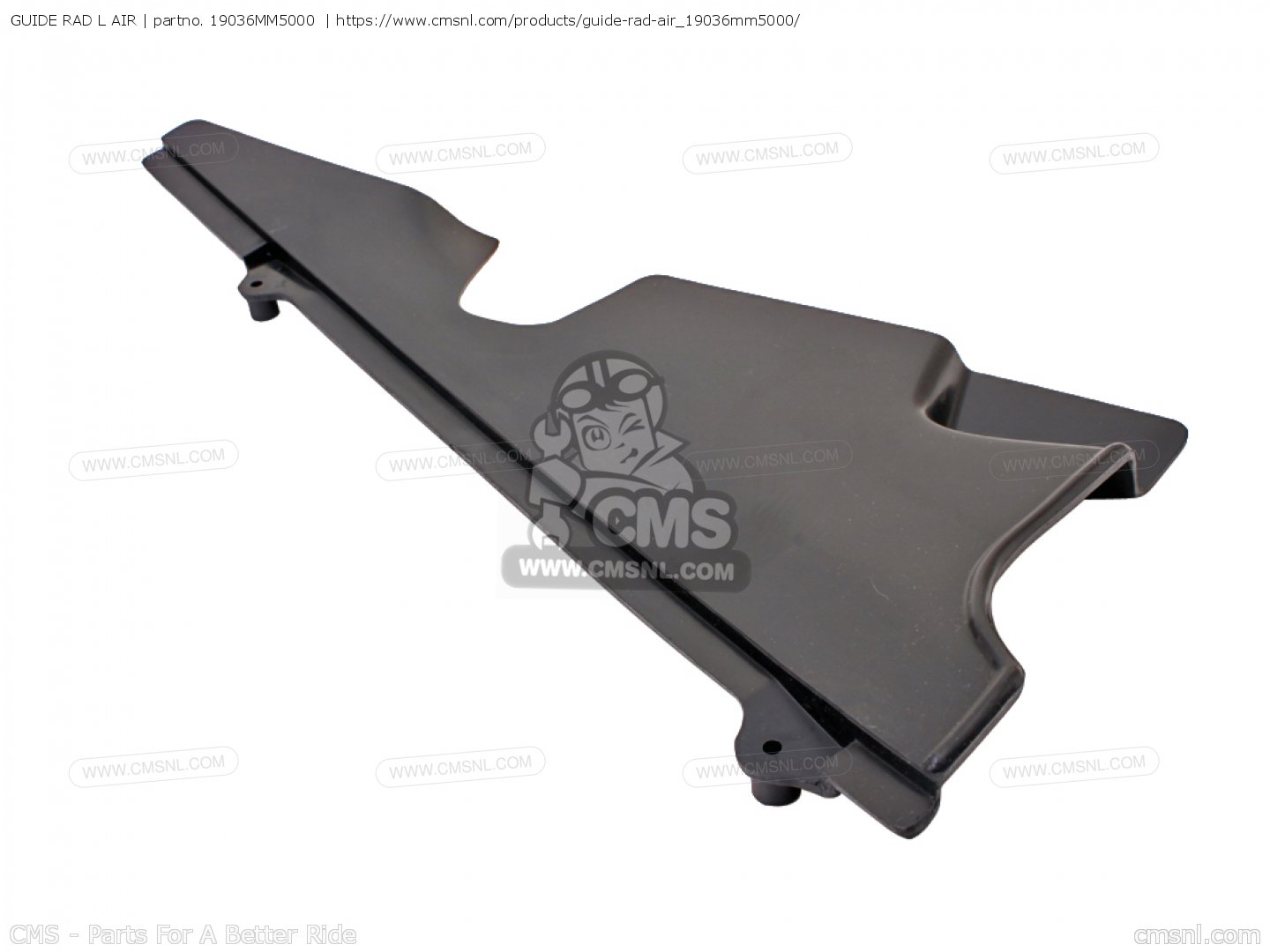 19036MM5000: Guide Rad L Air Honda - buy the 19036-MM5-000 at CMSNL