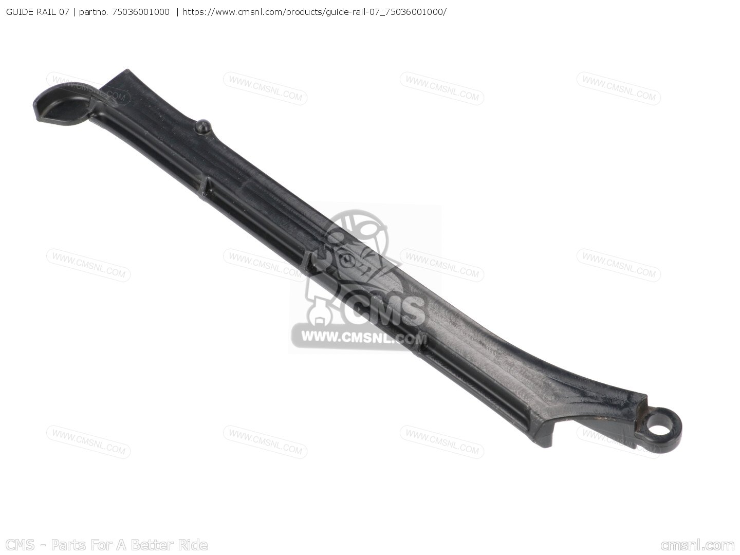 75036001000: GUIDE RAIL 07 KTM - buy the 75036001000 at CMSNL