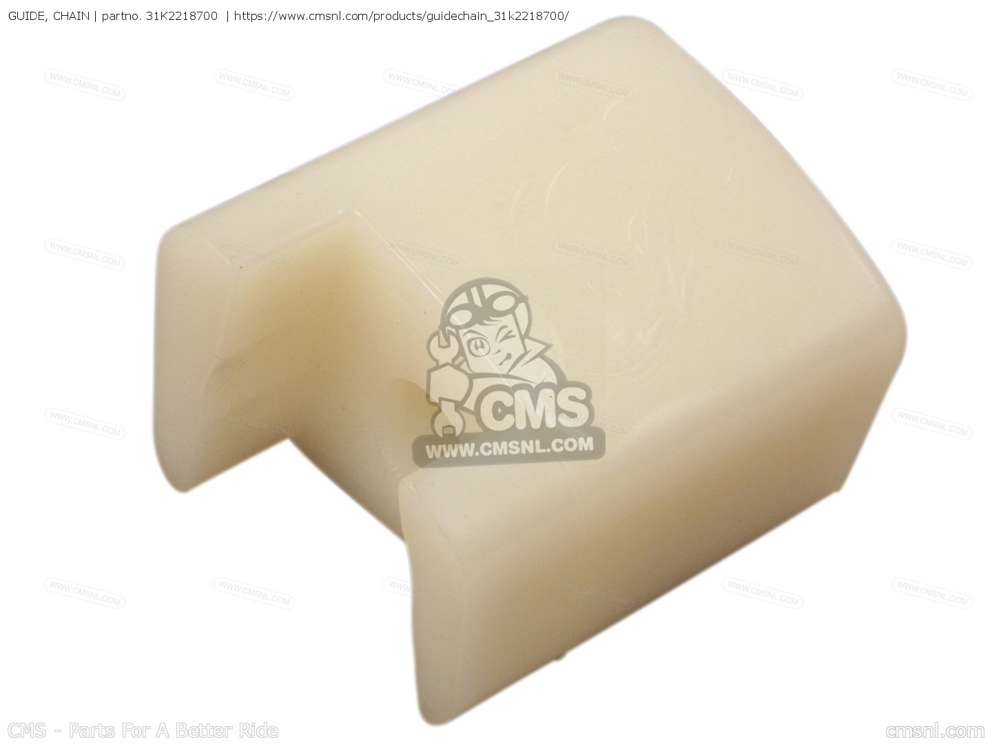 31K2218700: Guide, Chain Yamaha - buy the 31K-22187-00 at CMSNL