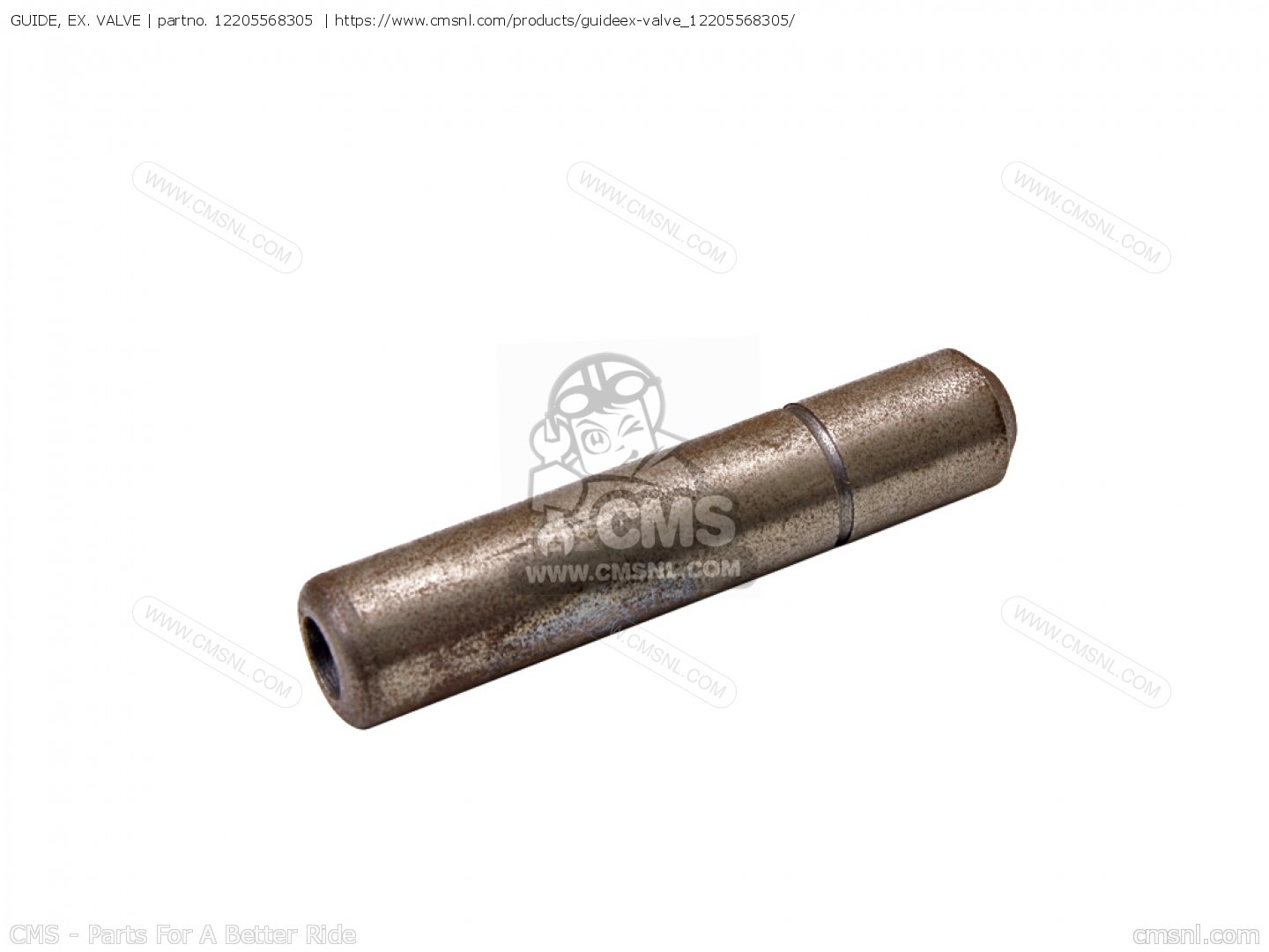 12205568305: Guide, Ex. Valve Honda - buy the 12205-568-305 at CMSNL