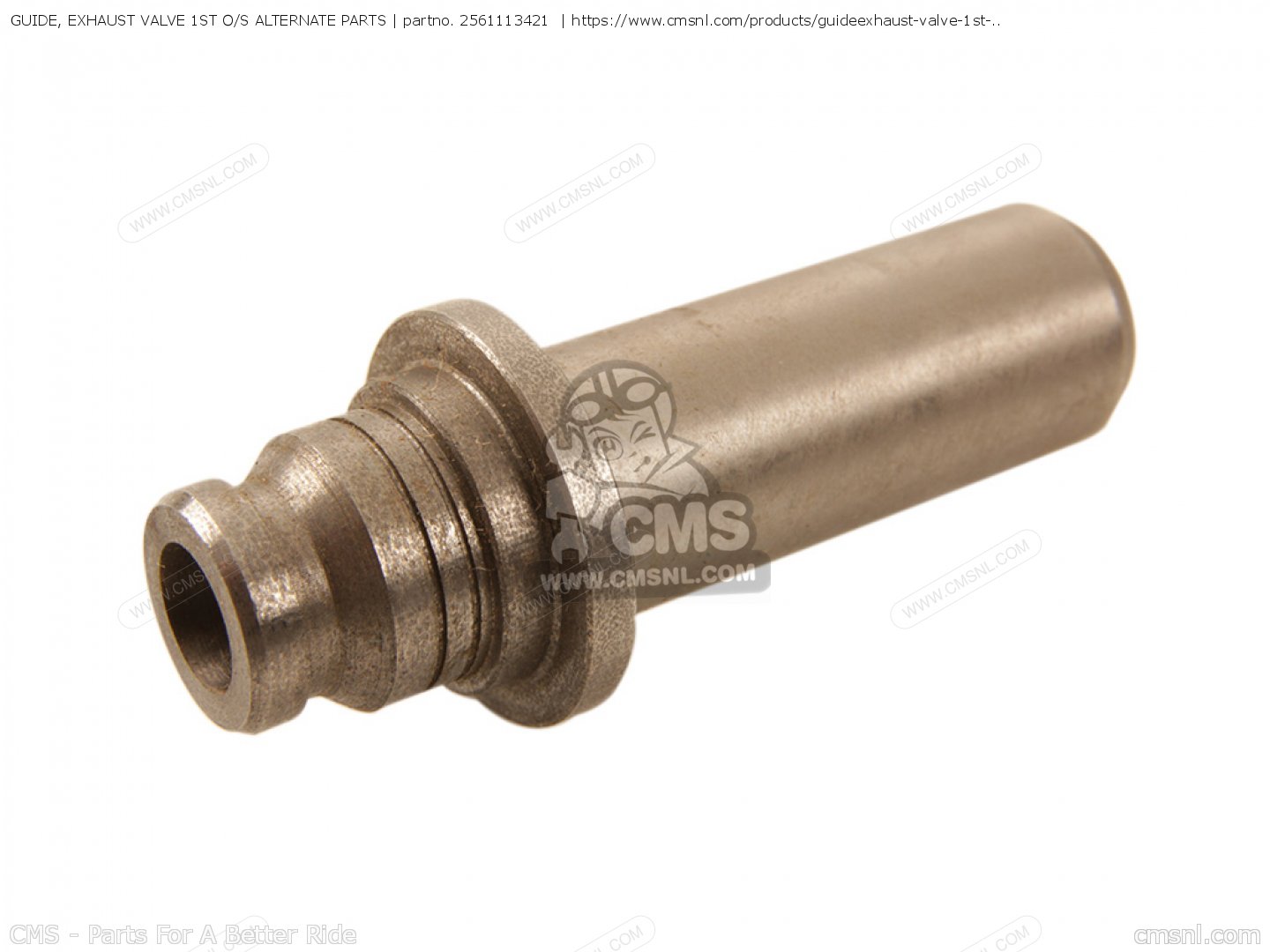 GUIDE, EXHAUST VALVE 1ST O/S ALTERNATE PARTS for XS650 1975 USA - order ...