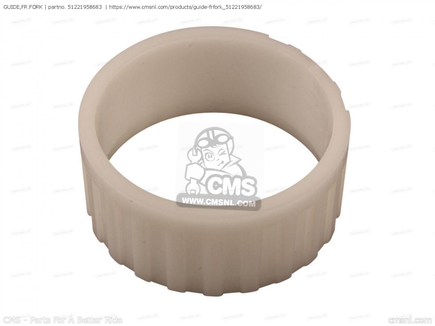 51221958683: GUIDE,FR.FORK Honda - buy the 51221-958-683 at CMSNL
