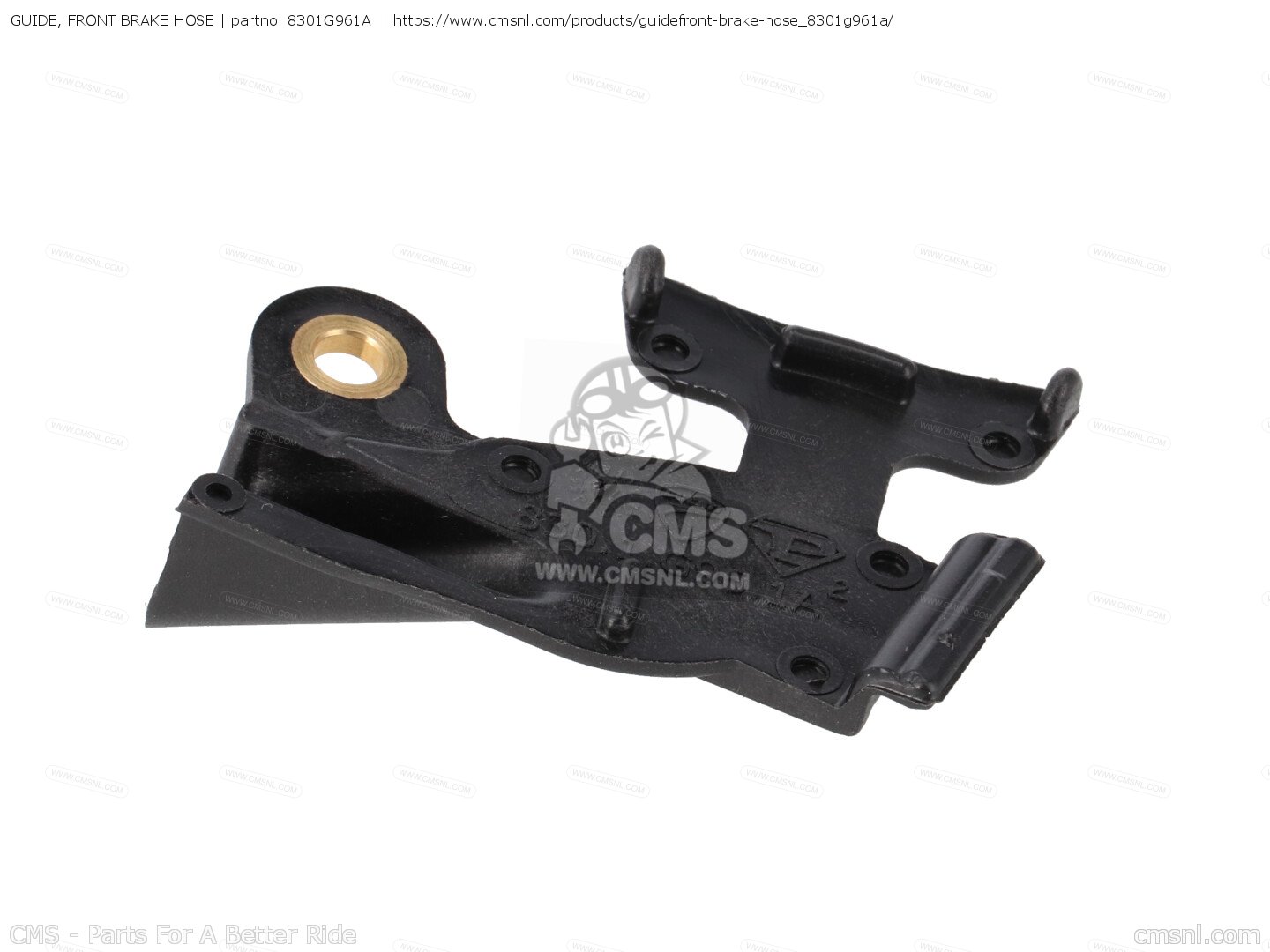 8301G961A: Guide, Front Brake Hose Ducati - buy the 8301G961A at CMSNL