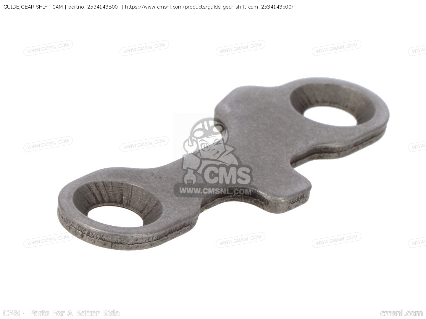 2534143B00: GUIDE,GEAR SHIFT CAM Suzuki - buy the 25341-43B00 at CMSNL