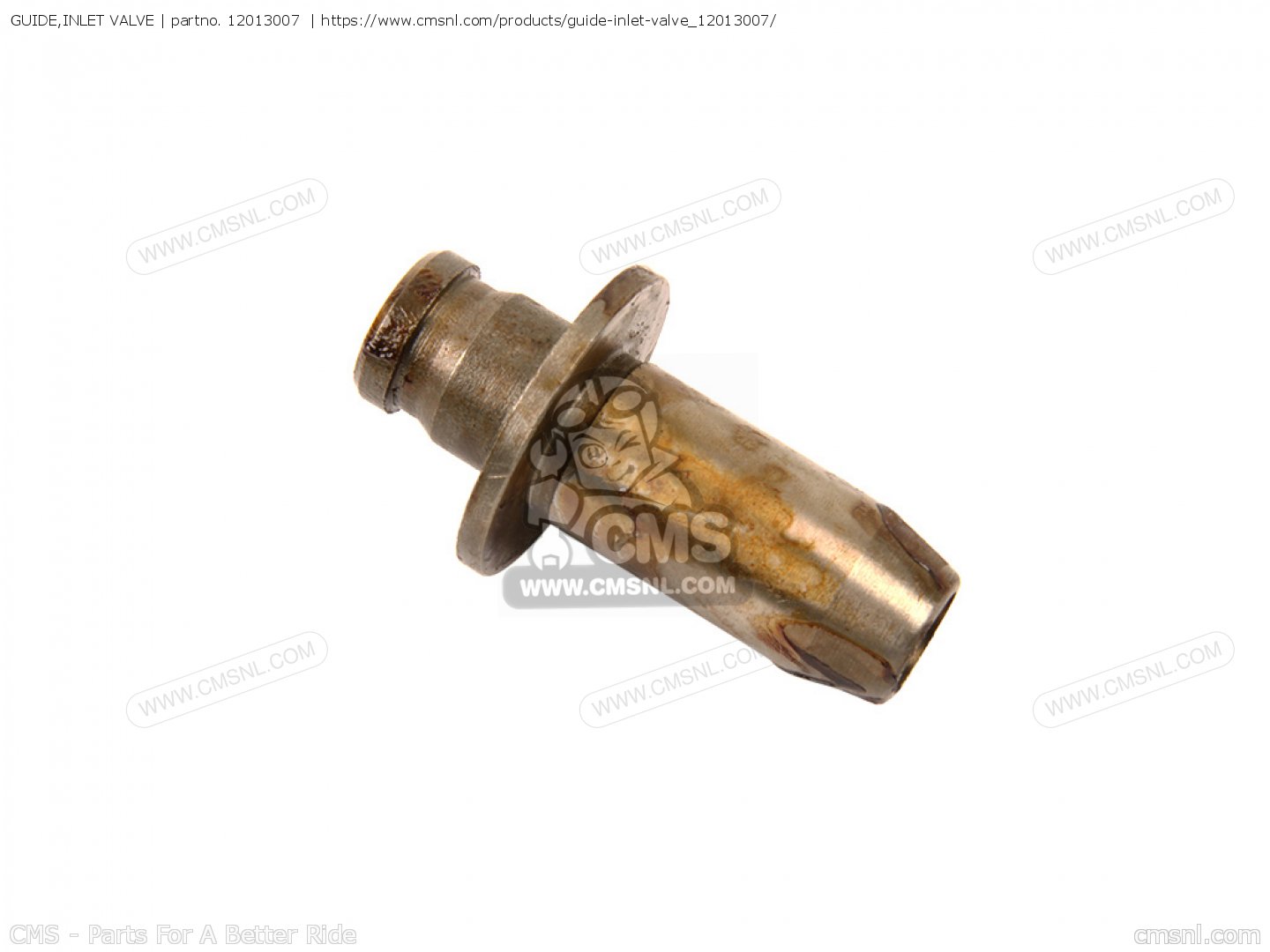 12013007: GUIDE,INLET VALVE Kawasaki - buy the 12013-007 at CMSNL