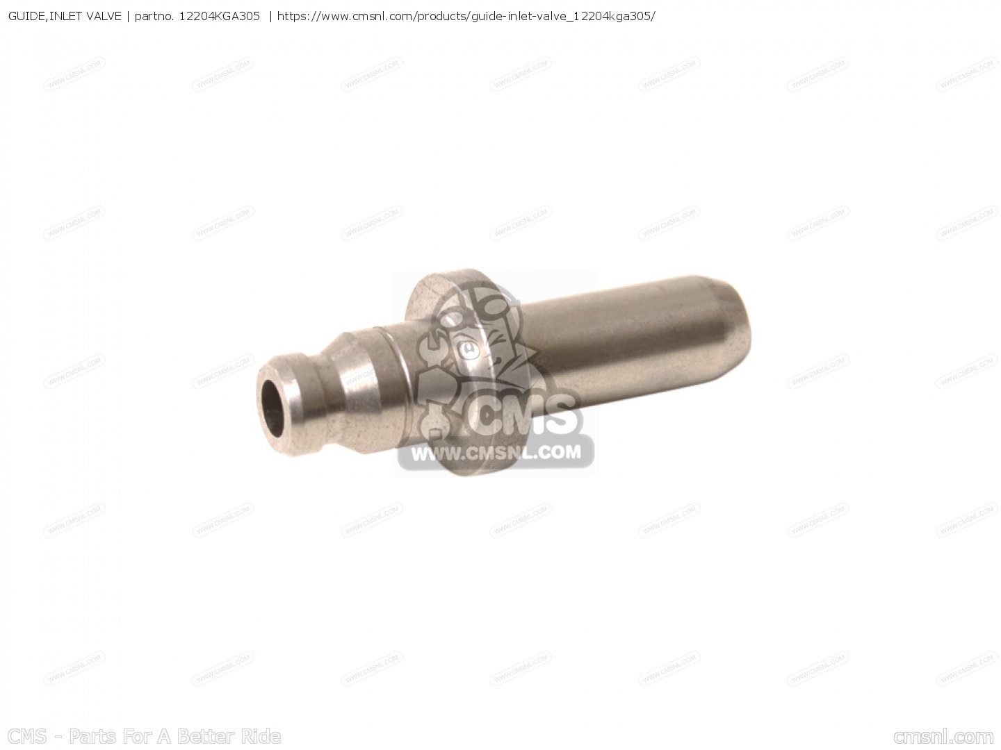 12204KGA305: Guide,inlet Valve Honda - buy the 12204-KGA-305 at CMSNL