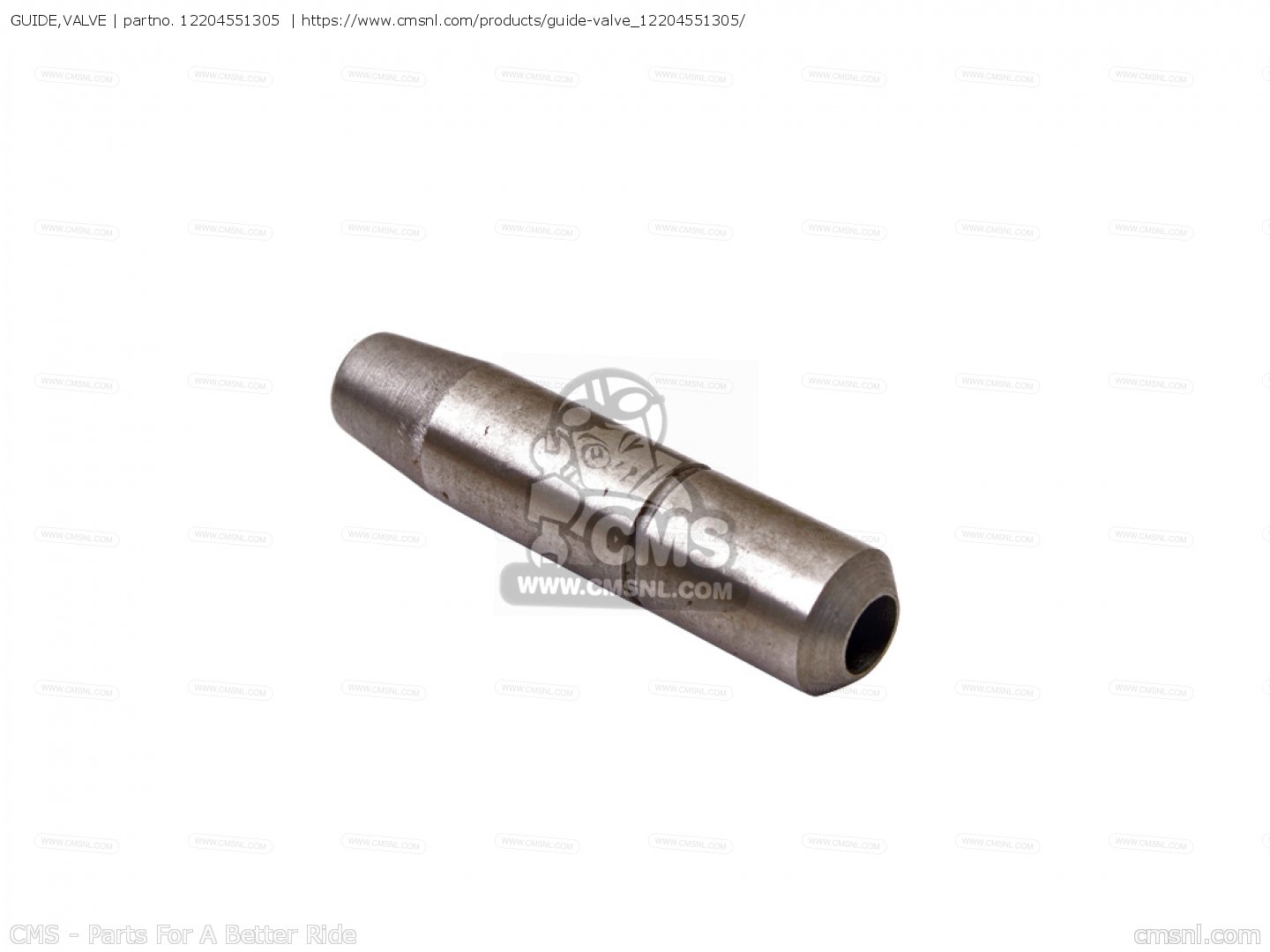 12204551305: Guide,valve Honda - buy the 12204-551-305 at CMSNL