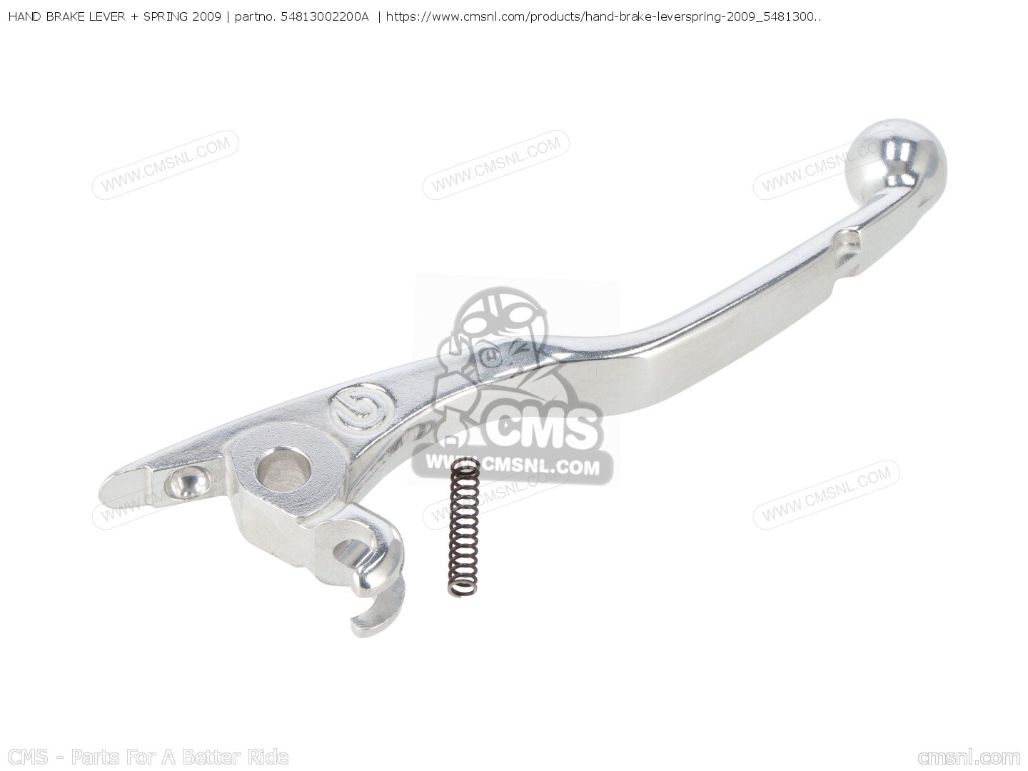 54813002200A: HAND BRAKE LEVER + SPRING 2009 Husqvarna - buy the ...