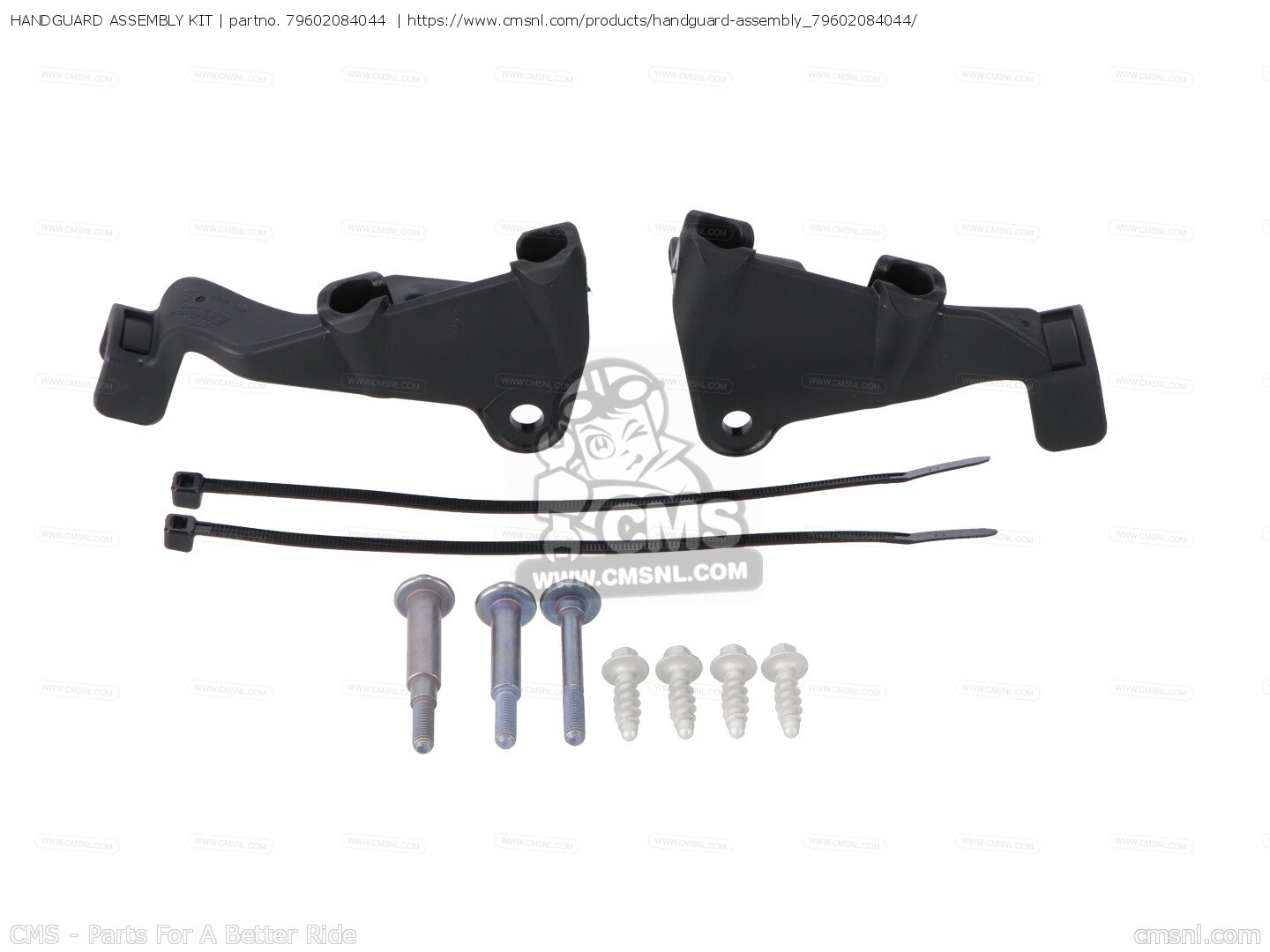 79602084044: HANDGUARD ASSEMBLY KIT KTM - buy the 79602084044 at CMSNL