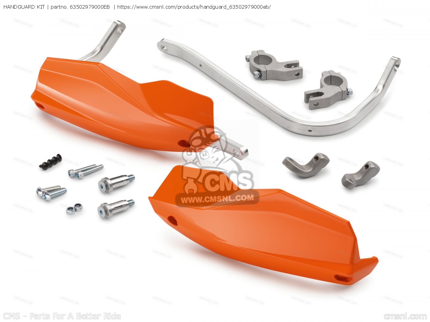 63502979000EB: Handguard Kit Ktm - buy the 63502979000EB at CMSNL