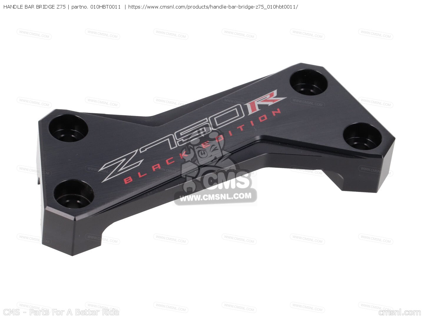 010HBT0011: HANDLE BAR BRIDGE Z75 Kawasaki - buy the 010HBT0011 at CMSNL