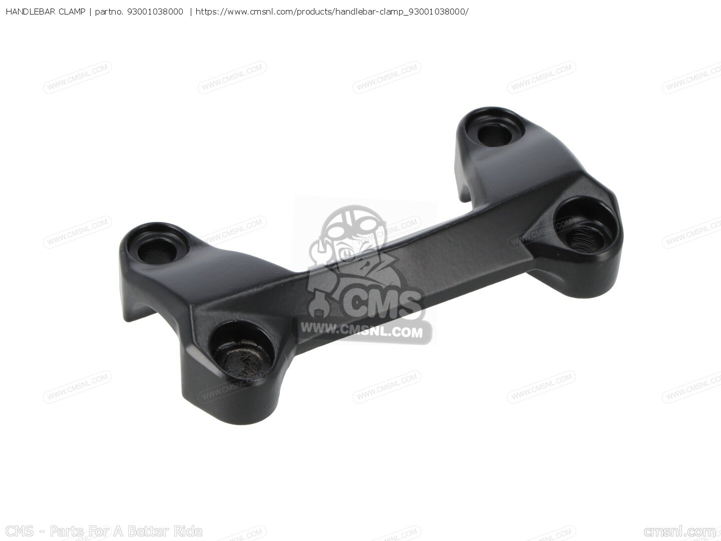 93001038000: HANDLEBAR CLAMP KTM - buy the 93001038000 at CMSNL