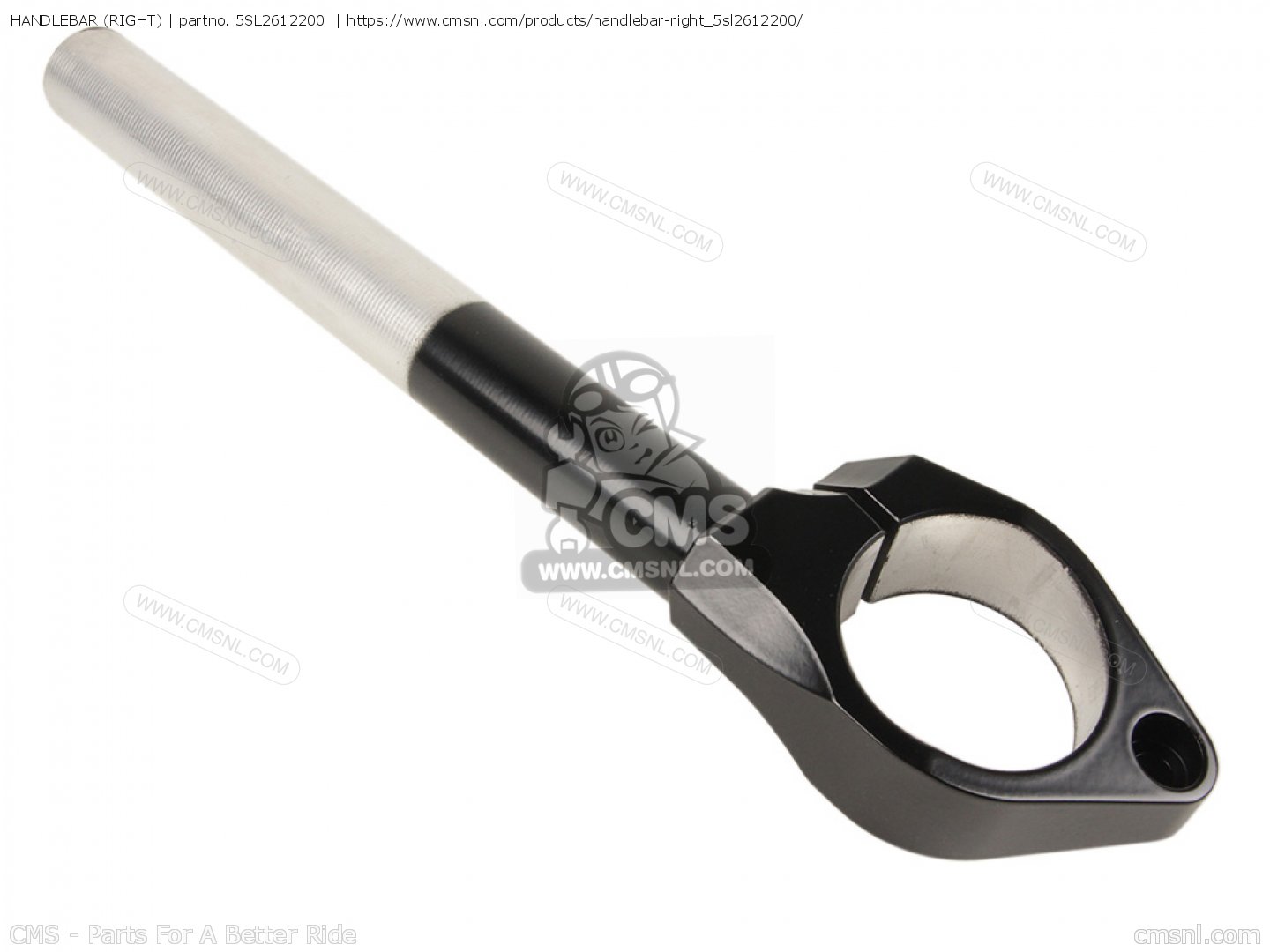 HANDLEBAR (RIGHT) for YZF-R6 2003 5SL1 SWEDEN 1B5SL-300E4 - order at CMSNL