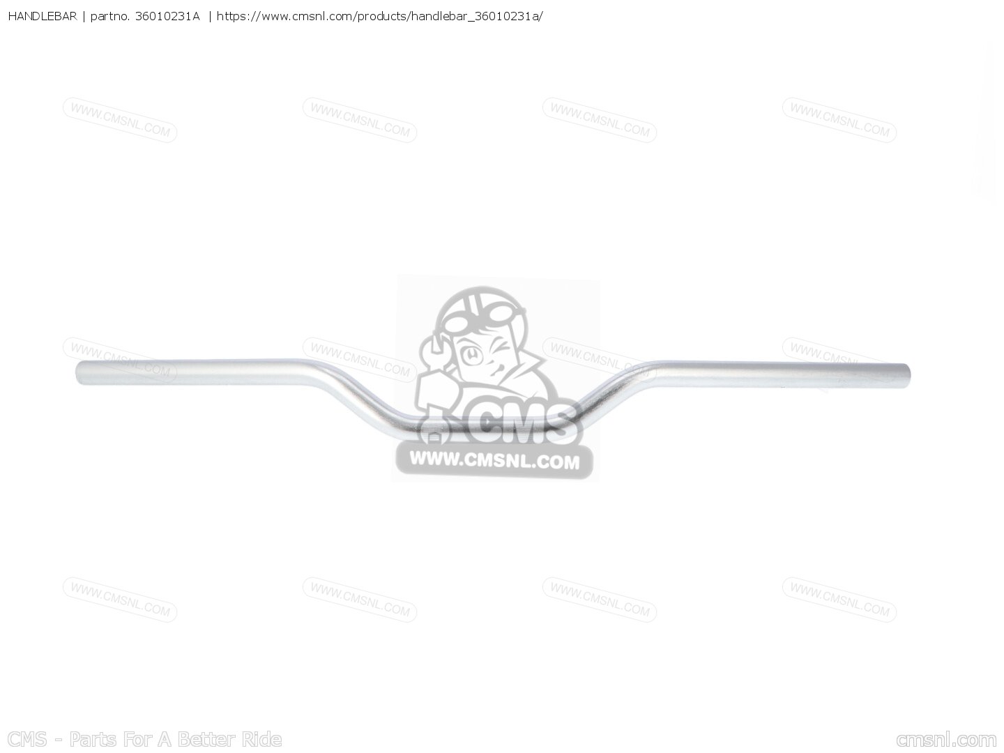 36010231A: HANDLEBAR Ducati - buy the 36010231A at CMSNL