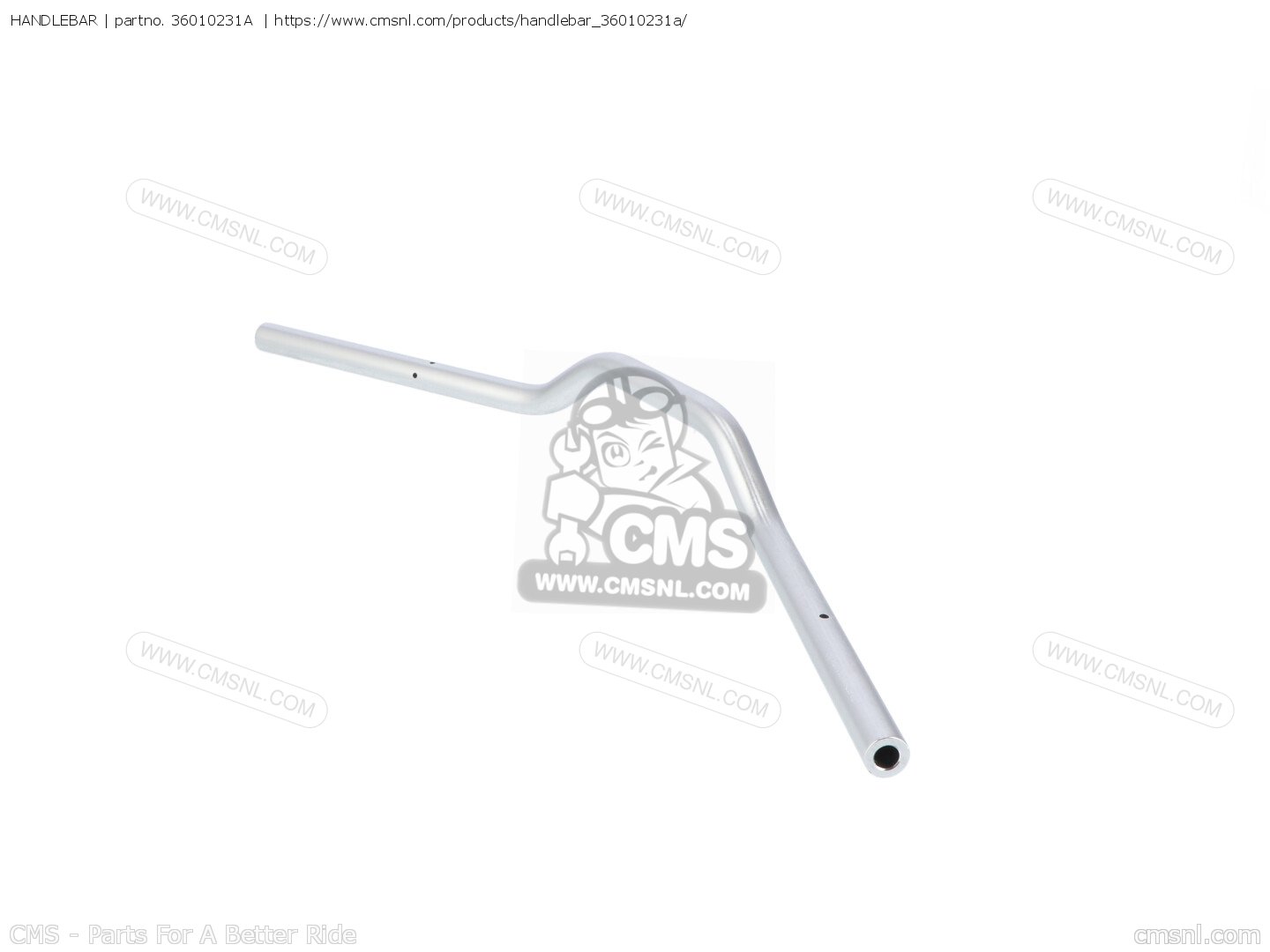 36010231A: HANDLEBAR Ducati - buy the 36010231A at CMSNL