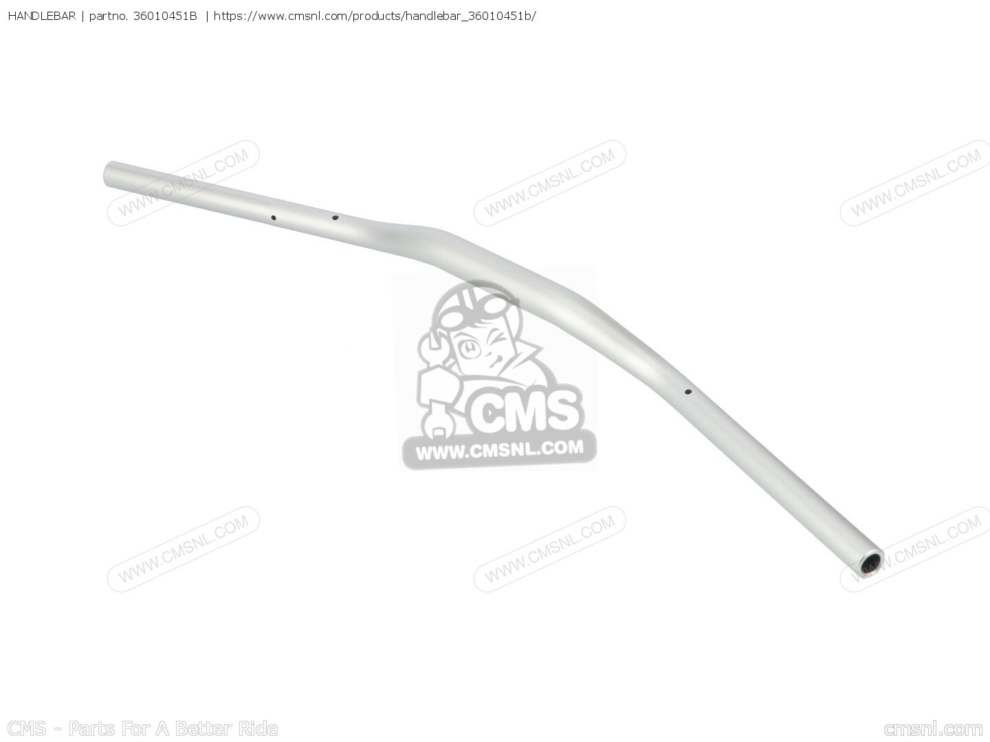 36010451B: HANDLEBAR Ducati - buy the 36010451B at CMSNL