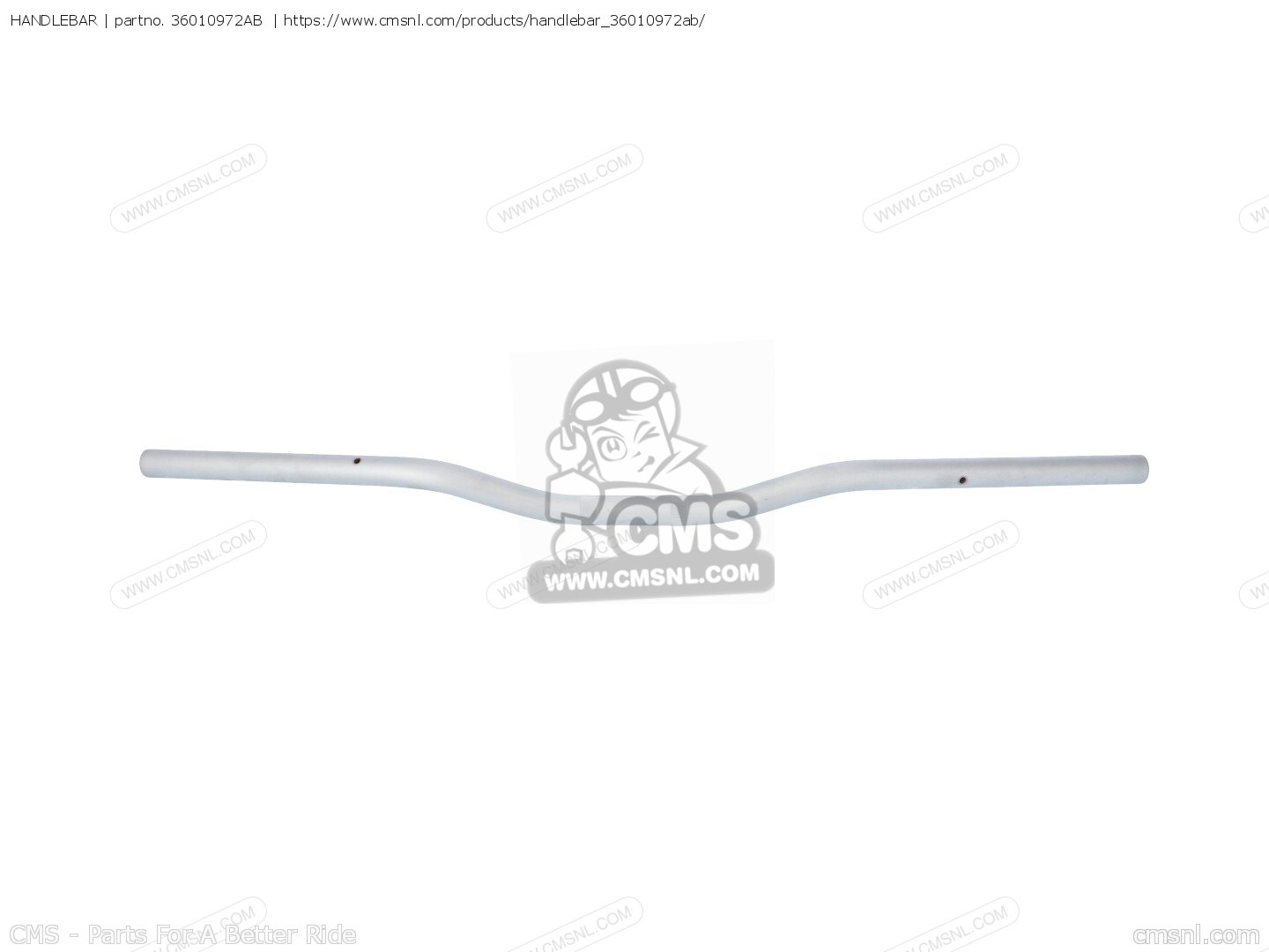 36010972AB: HANDLEBAR Ducati - buy the 36010972AB at CMSNL