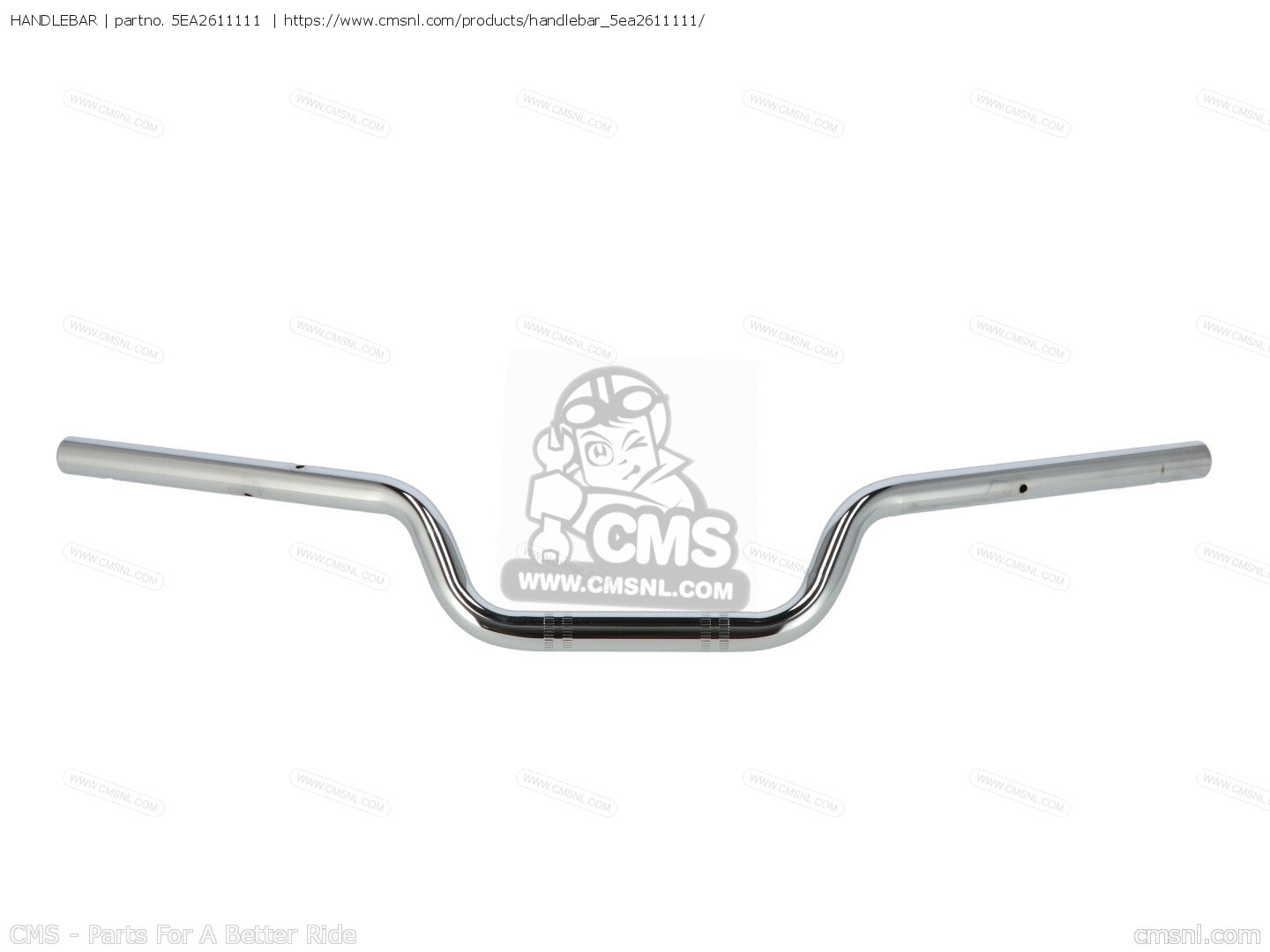 5EA2611111: HANDLEBAR Yamaha - buy the 5EA-26111-11-00 at CMSNL