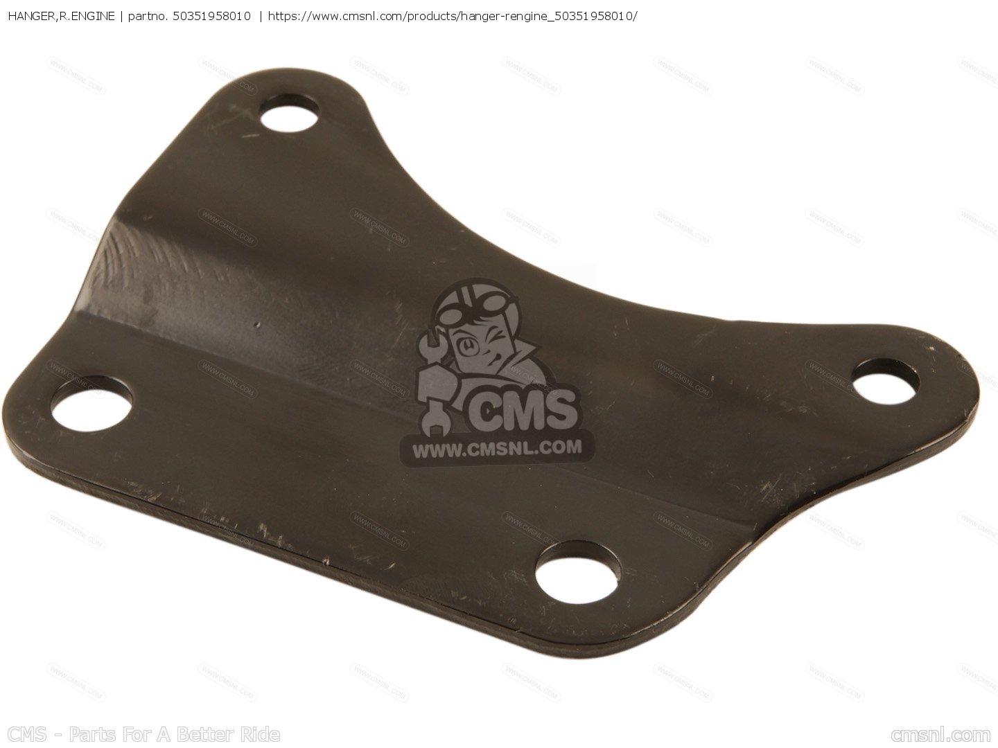 50351958010: HANGER,R.ENGINE Honda - buy the 50351-958-010 at CMSNL