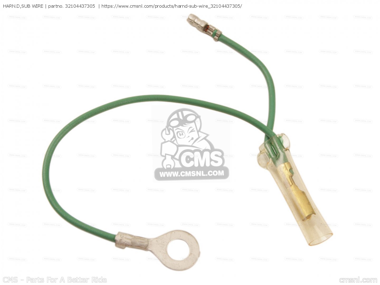 32104437305: Harn.d,sub Wire Honda - buy the 32104-437-305 at CMSNL