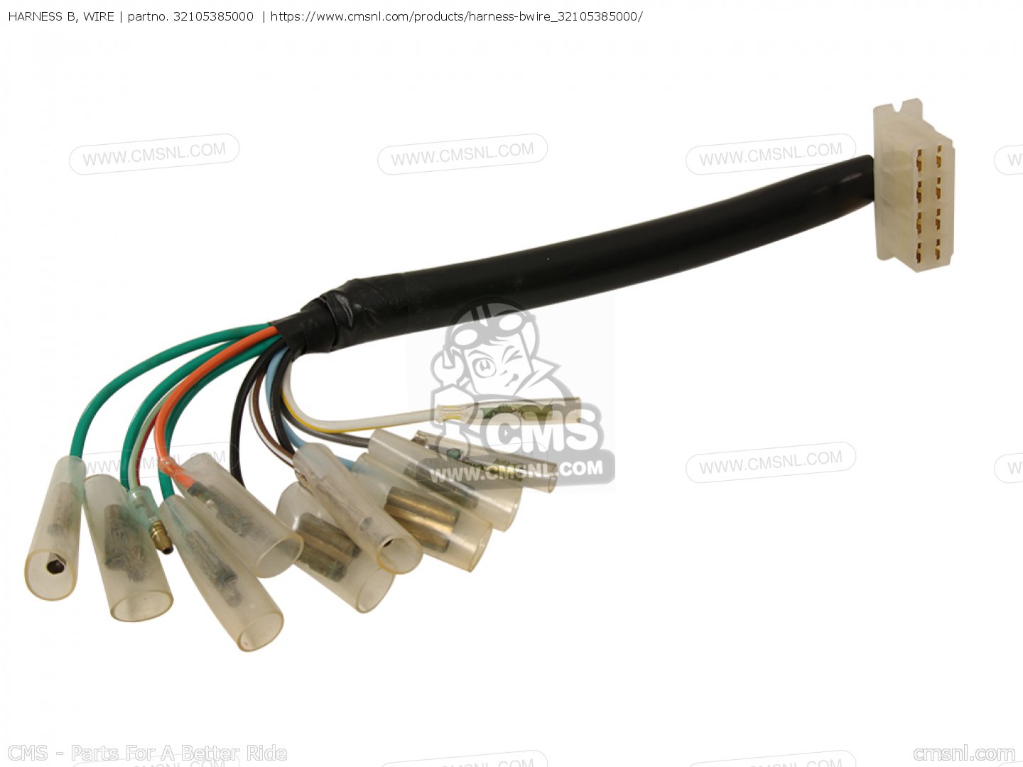 HARNESS B, WIRE for Honda - order at CMSNL