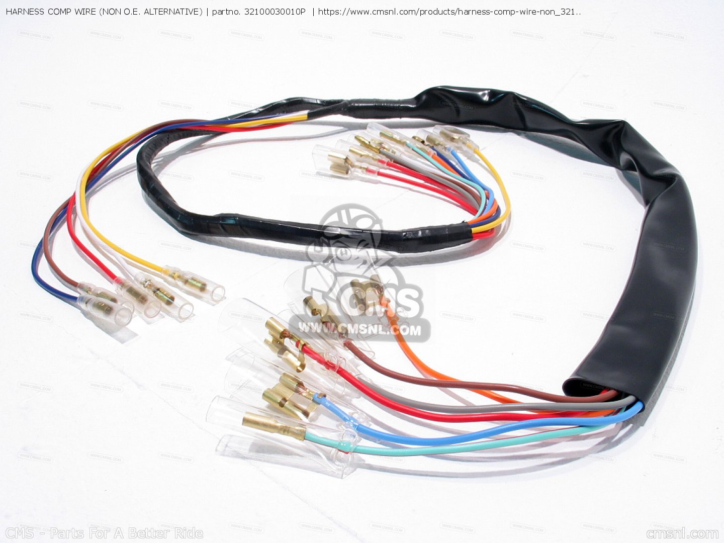 32100030010P: HARNESS COMP WIRE Honda - buy the 32100-030-010P at CMSNL