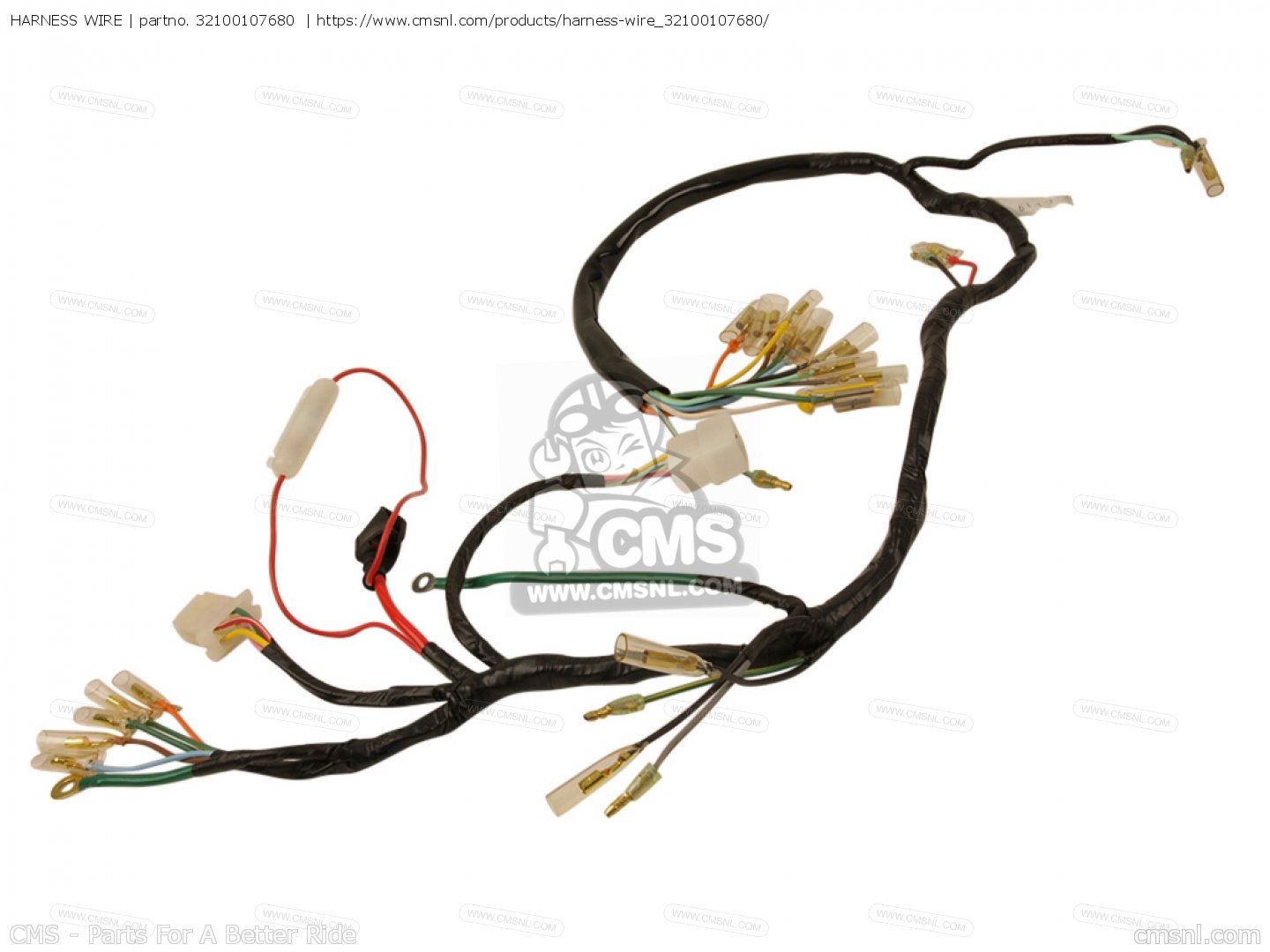 32100107680: HARNESS WIRE Honda - buy the 32100-107-680 at CMSNL