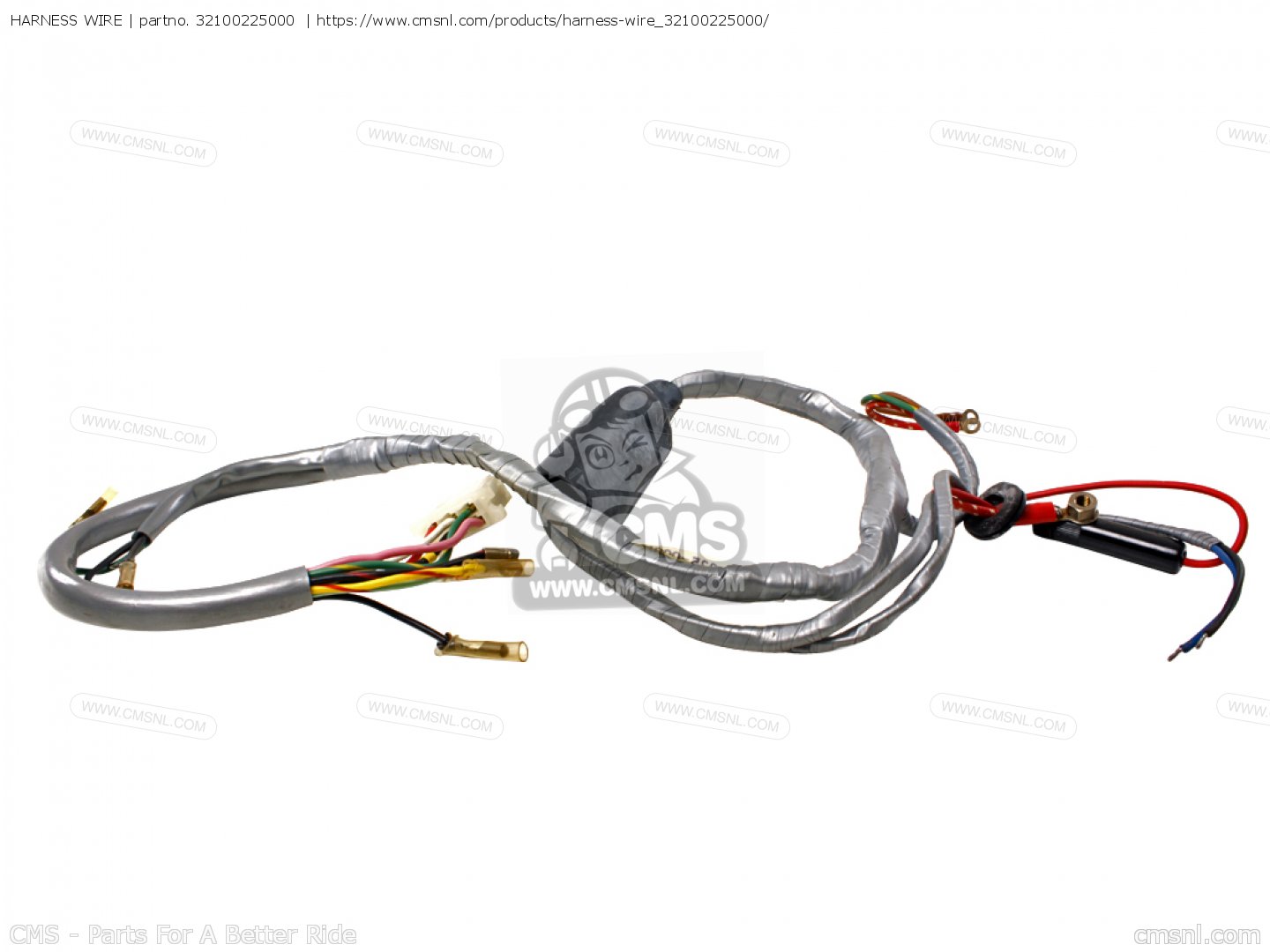 32100225000: HARNESS WIRE Honda - buy the 32100-225-000 at CMSNL