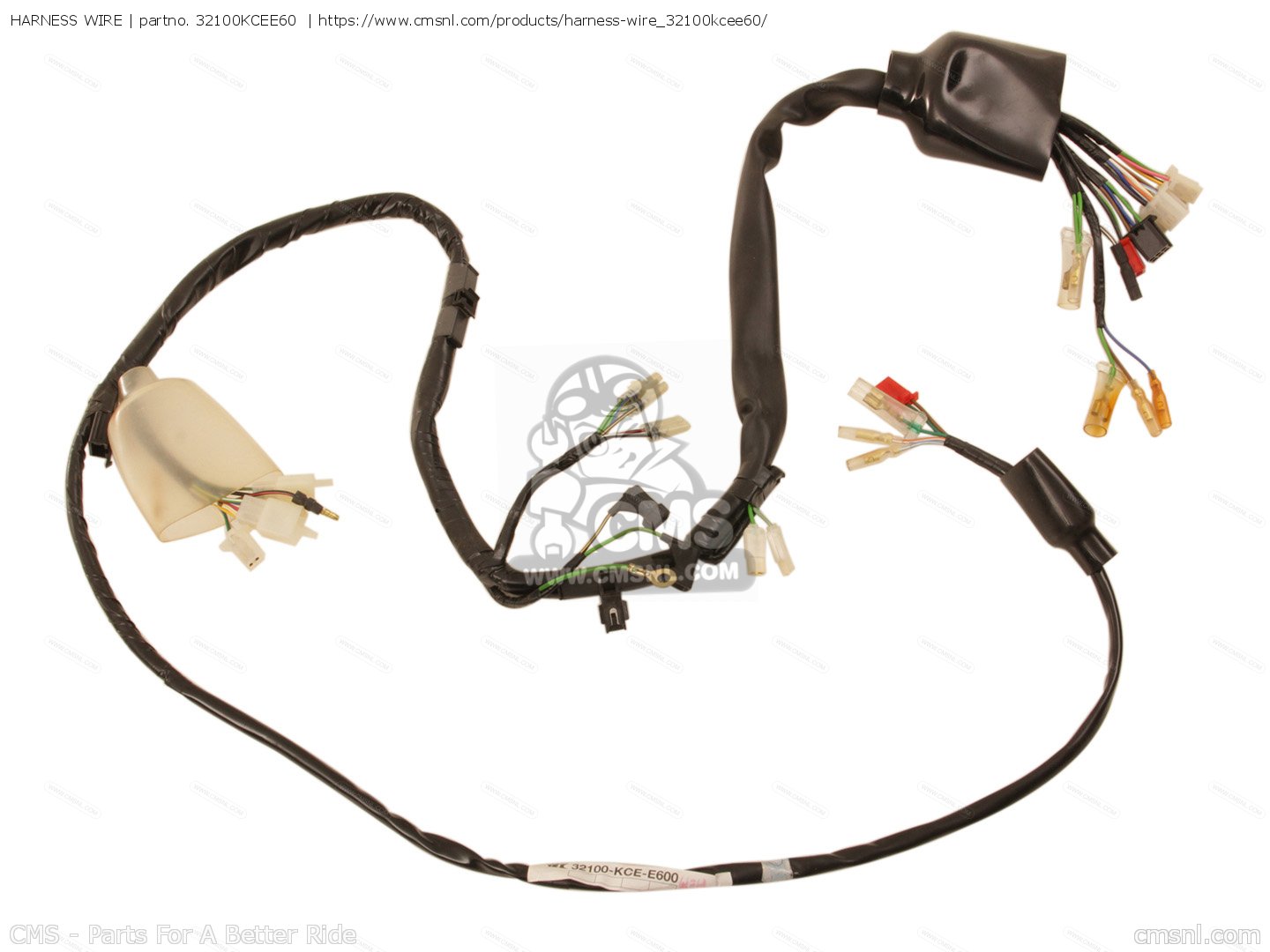 32100KCEE60: HARNESS WIRE Honda - buy the 32100-KCE-E60 at CMSNL