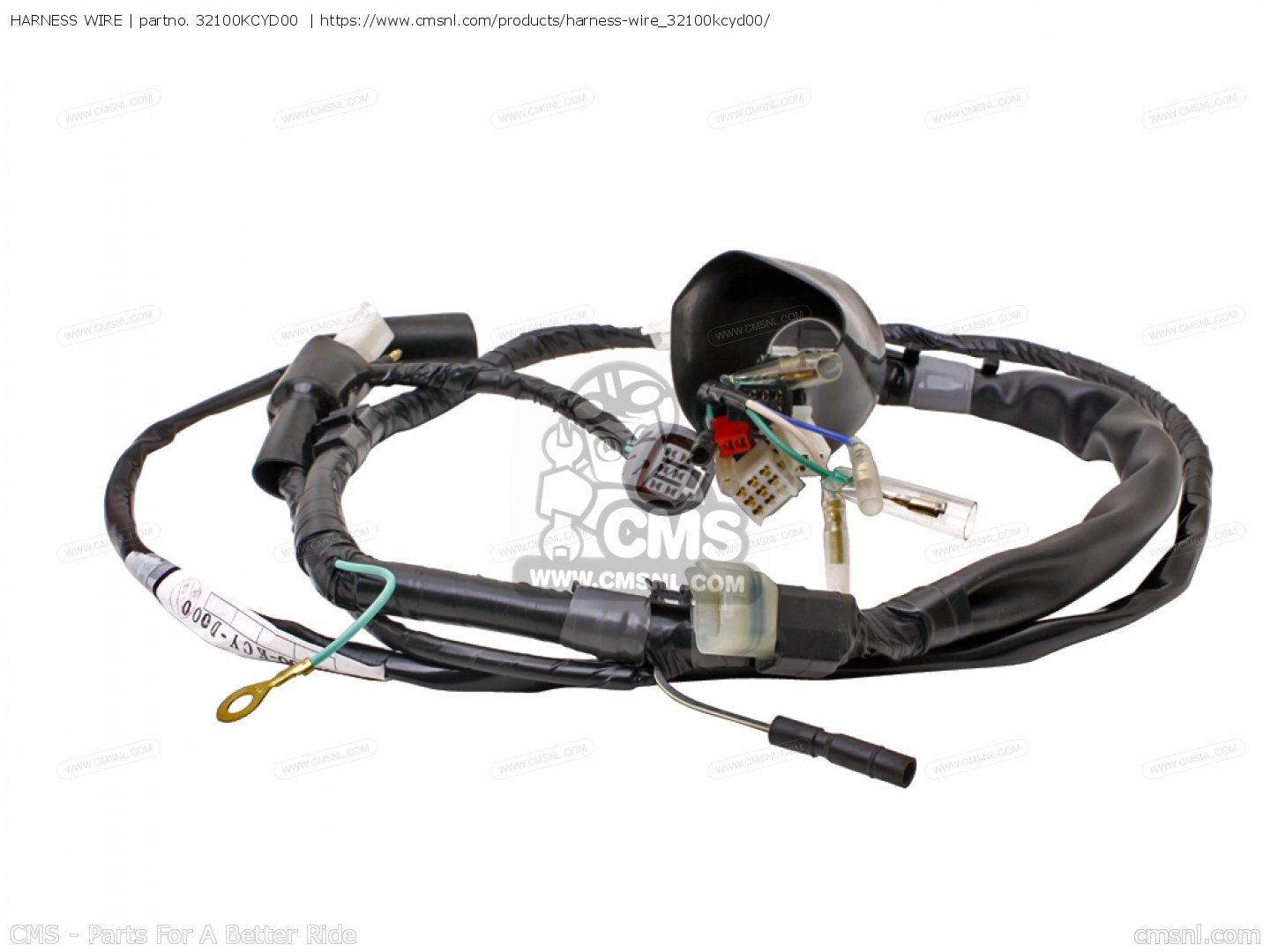 32100KCYD00: HARNESS WIRE Honda - buy the 32100-KCY-D00 at CMSNL